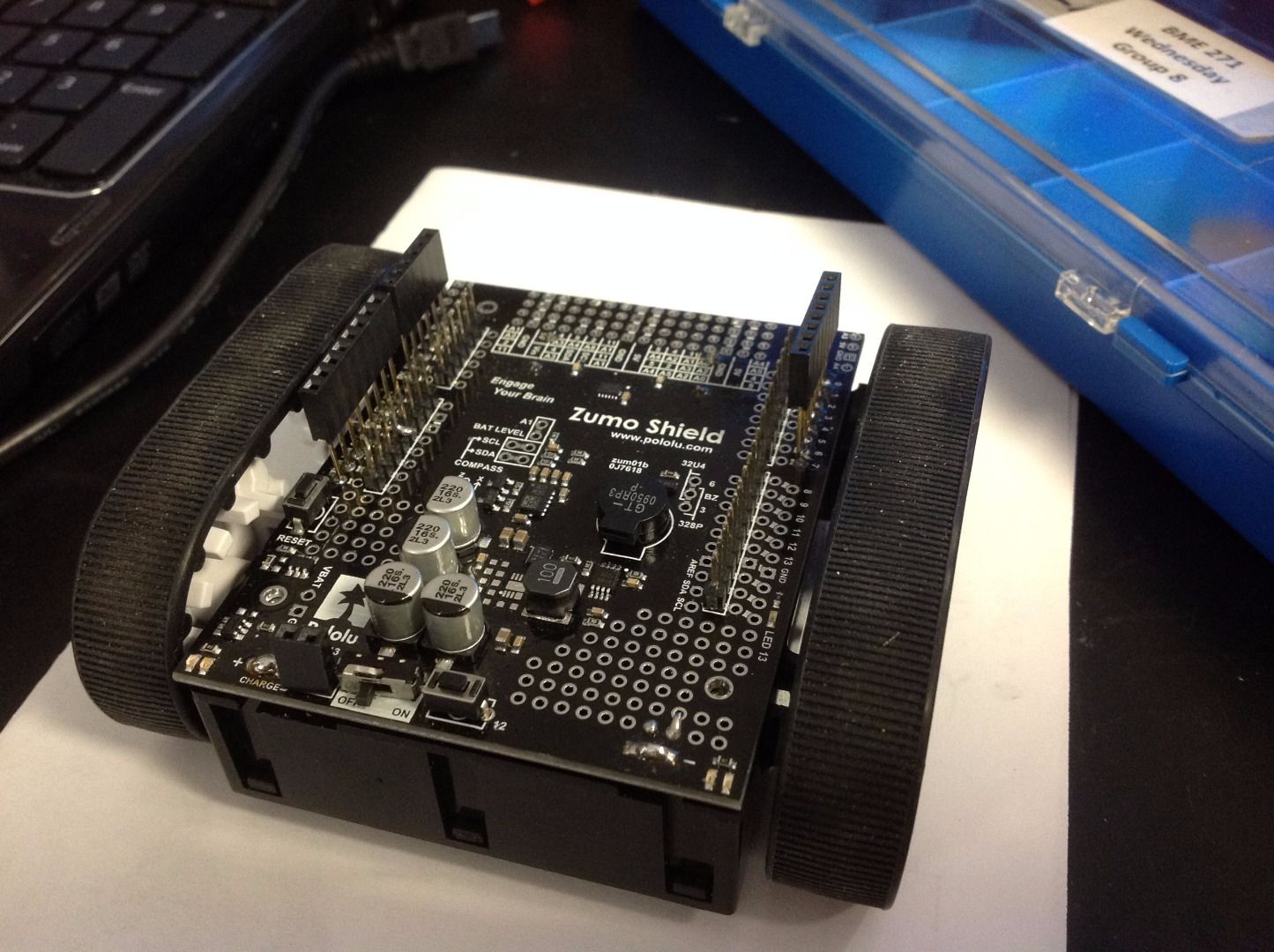 Accelerometer-Controlled Pololu Zumo Car : 5 Steps - Instructables