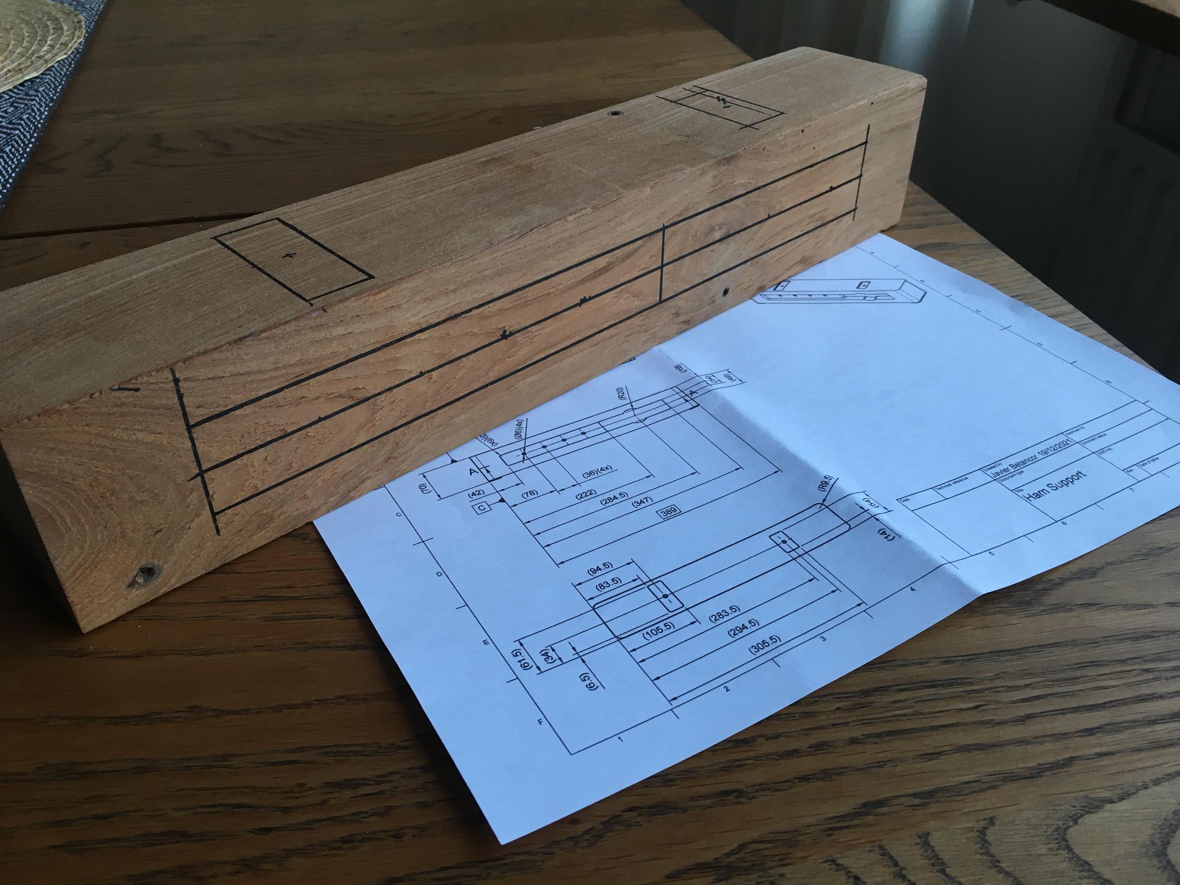 How To: Ham Stand From a Table Leg : 5 Steps (with Pictures ...