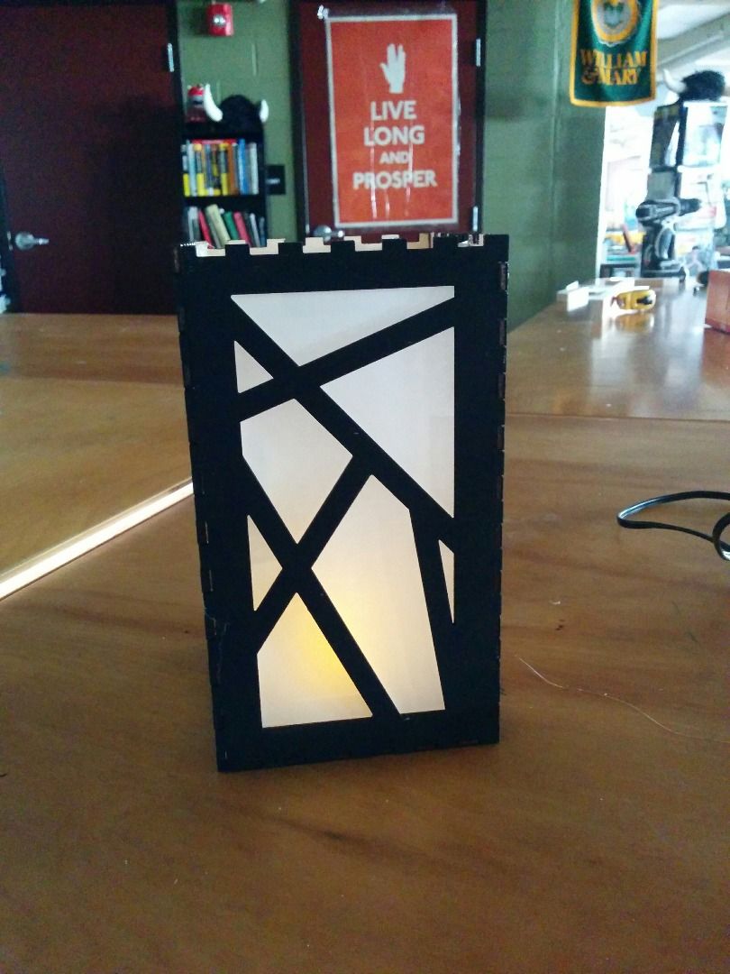 Laser-Cut Paper Lantern : 9 Steps (with Pictures) - Instructables