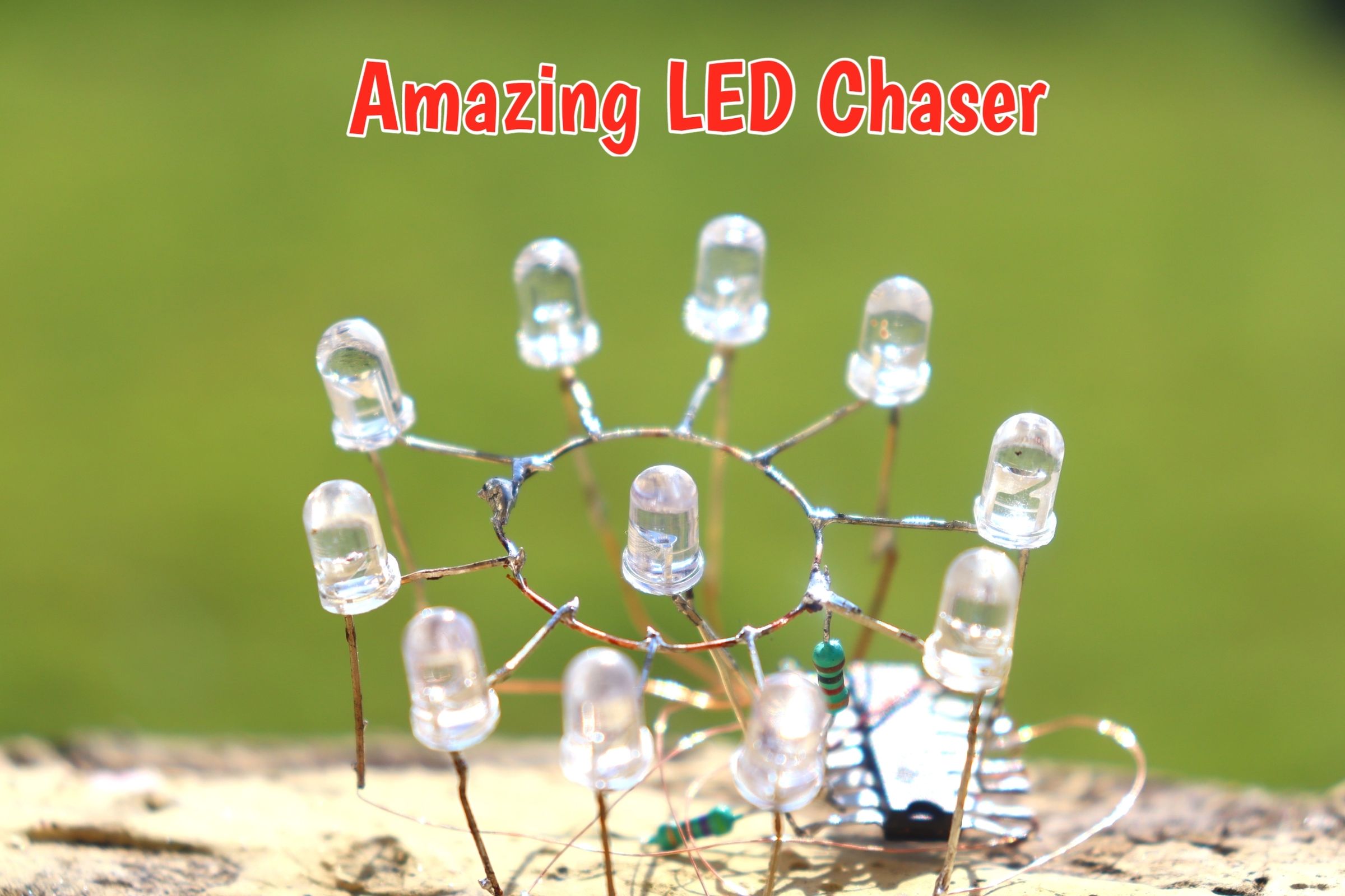 How to Make LED Chaser Using 4017 IC and RGB LED : 13 Steps - Instructables