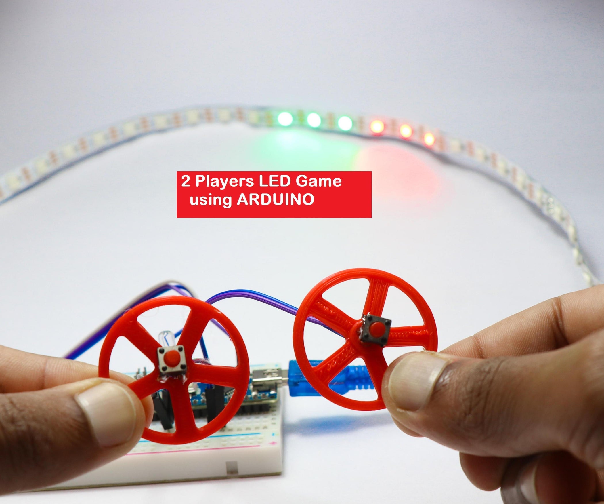 How to Make an Interactive 2 Player LED Strip Game Using Arduino : 6 Steps (with Pictures ...