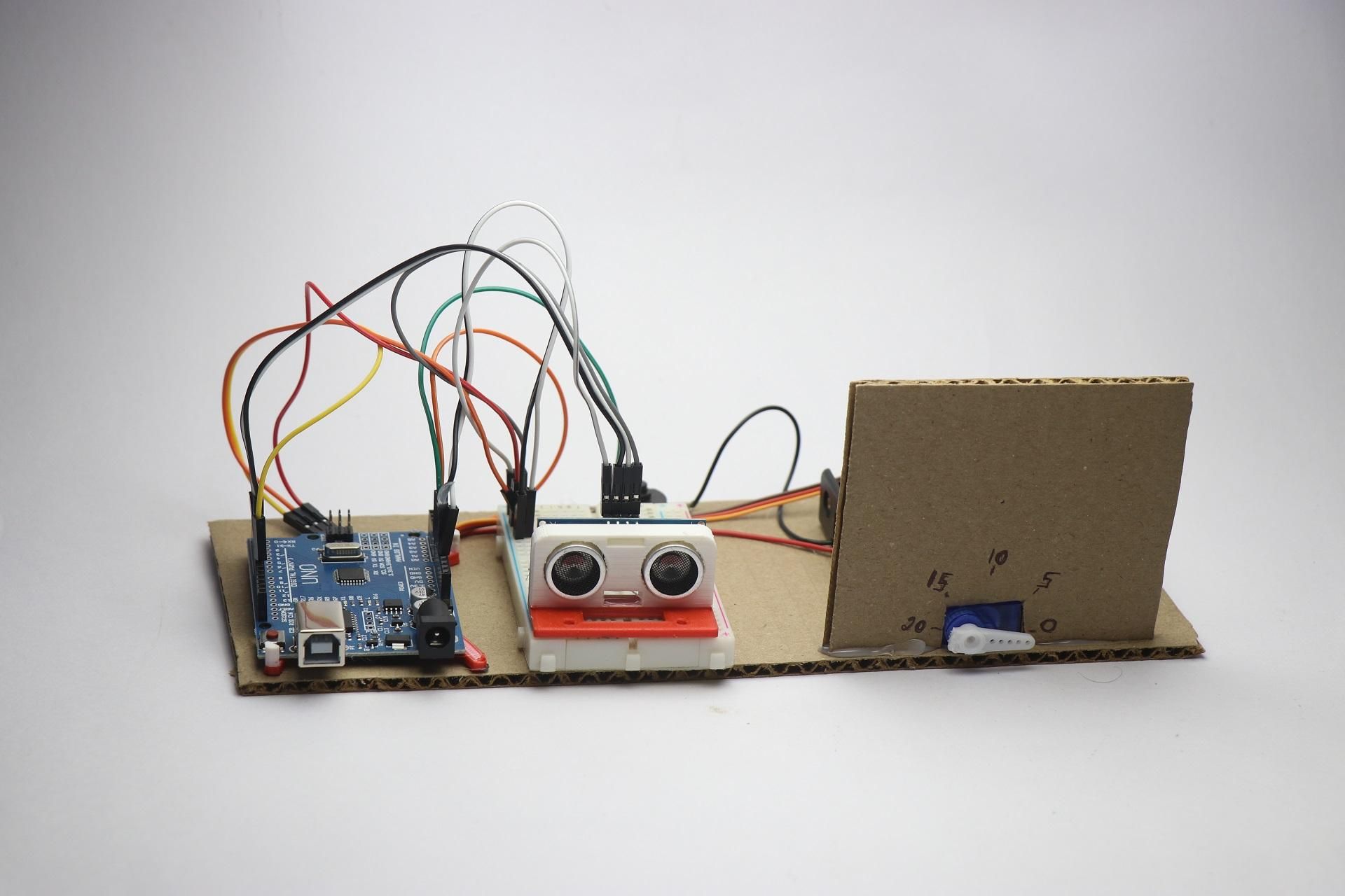 Arduino Distance Measuring Device in a Easy Way : 5 Steps (with ...