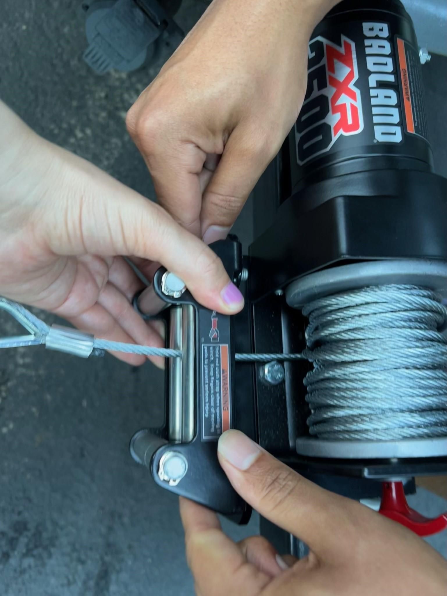 DIY Winch Assisted Motorcycle Hitch Carrier (No-Weld) : 6 Steps (with ...