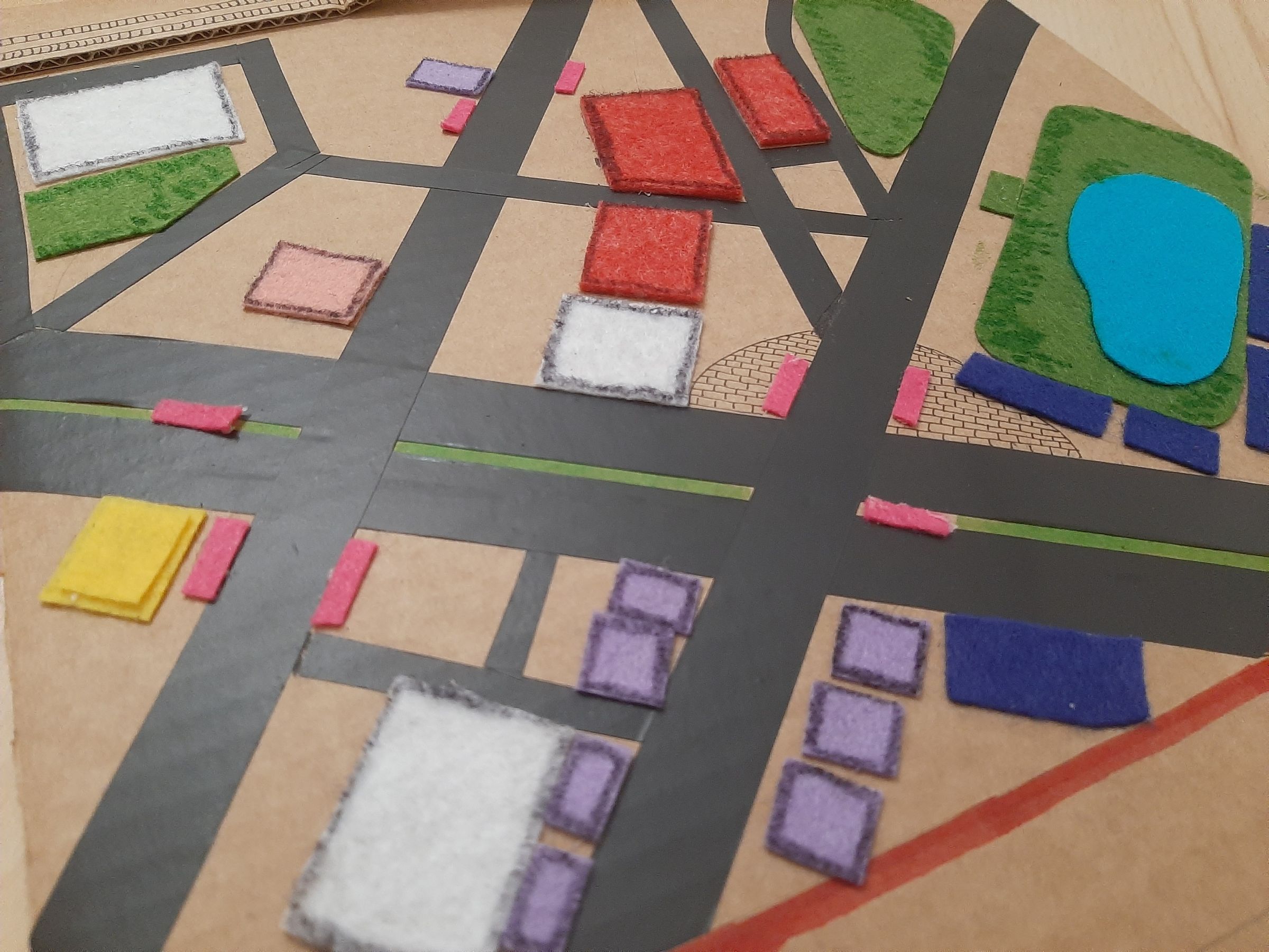 Neighborhood Map For Kindergarten