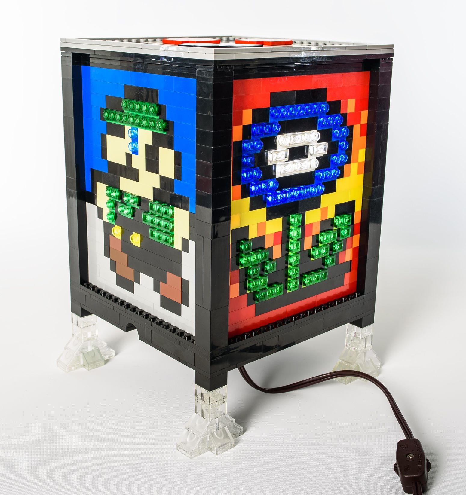 Bedazzled Mosaic LEGO Sprite Lamps : 6 Steps (with Pictures ...