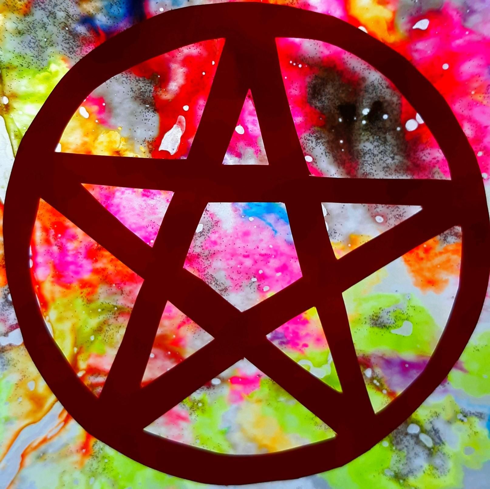 Easy Crayon Faux Stain Glass Effect Craft Paper Project : 5 Steps (with ...