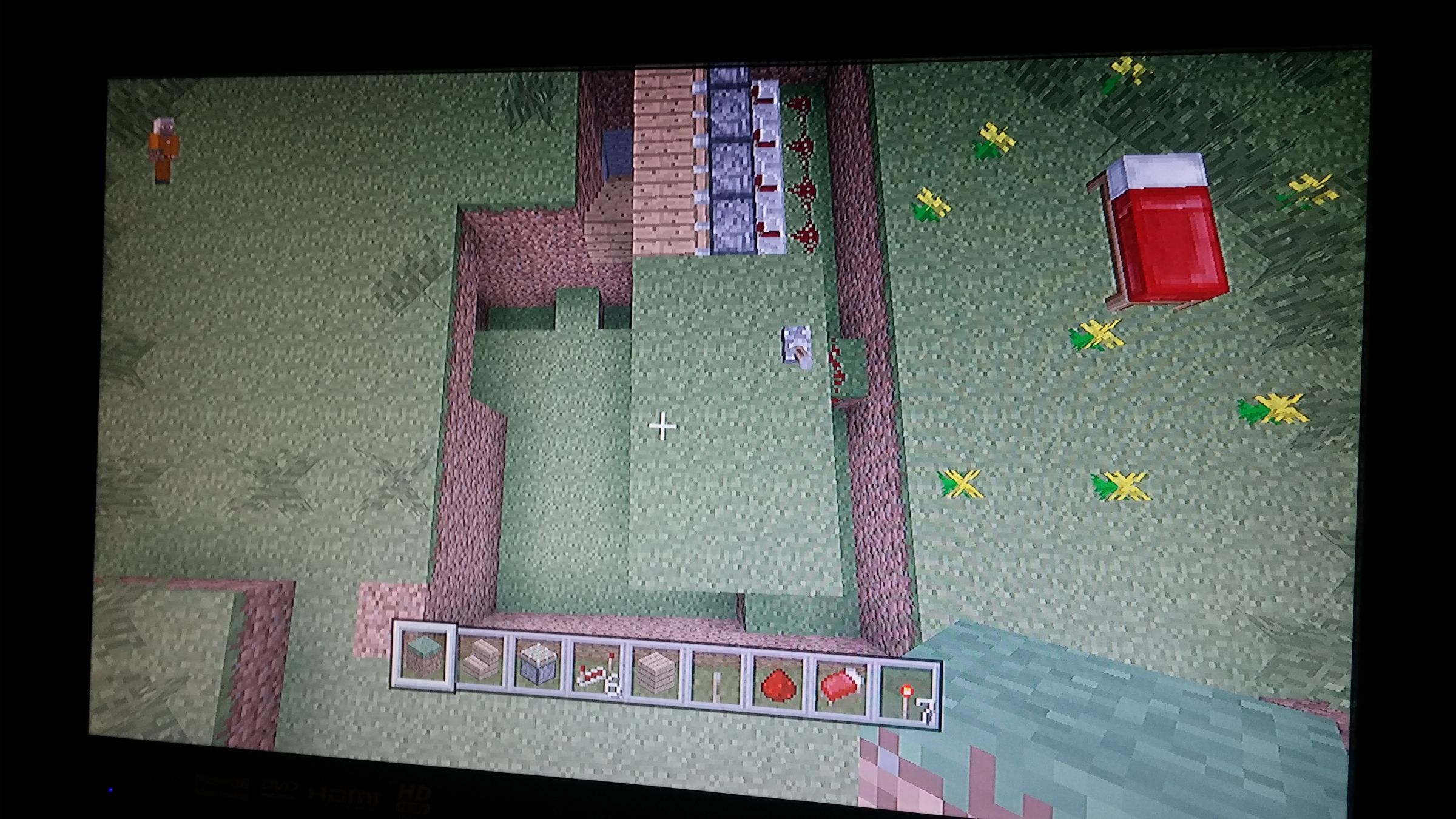 Minecraft - Easy Completely Hidden Stairs With Secret Lever. : 7 Steps ...