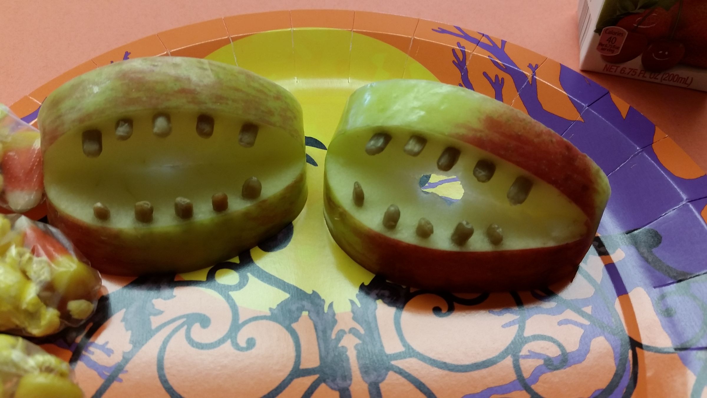 Scary Halloween Apple Mouths : 4 Steps (with Pictures) - Instructables