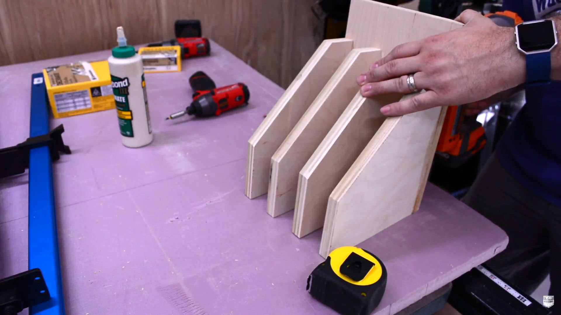 French Cleat Wall With Clamp Racks | How to Build - Woodworking : 28 ...
