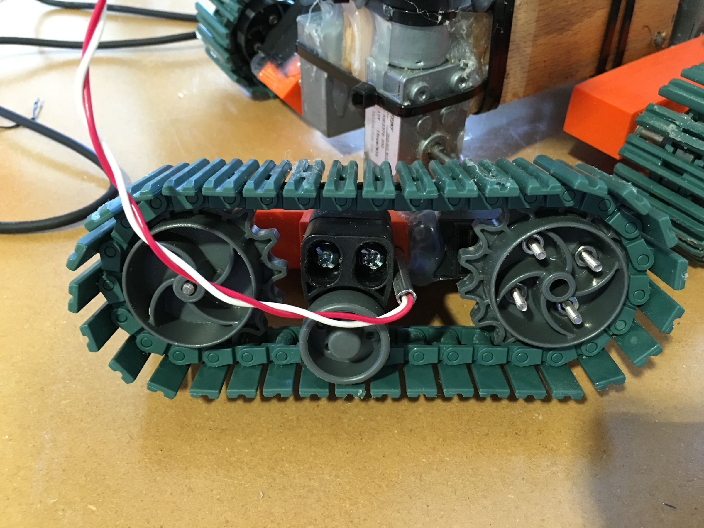 3D Printed Custom Vex Tank Tread System : 9 Steps (with Pictures ...