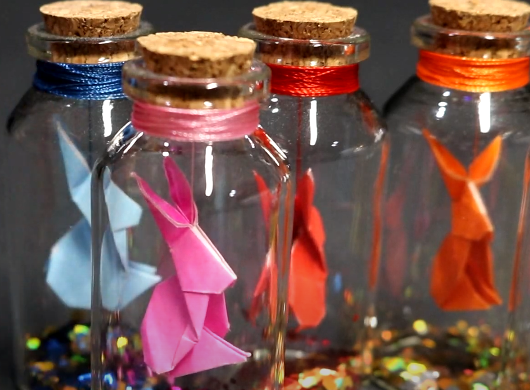 How to Make a Mini Rabit in a Bottle - Easy Paper Gift! : 5 Steps ...