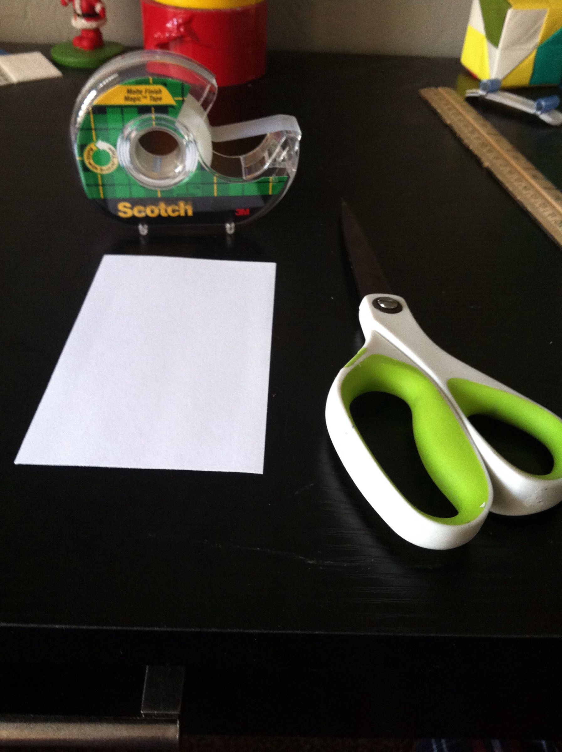 Paper Fingerboard From an Index Card : 6 Steps - Instructables