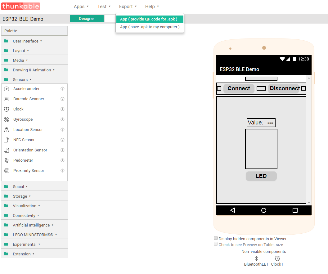 ESP32 BLE + Android + Arduino IDE = AWESOME : 5 Steps (with Pictures ...