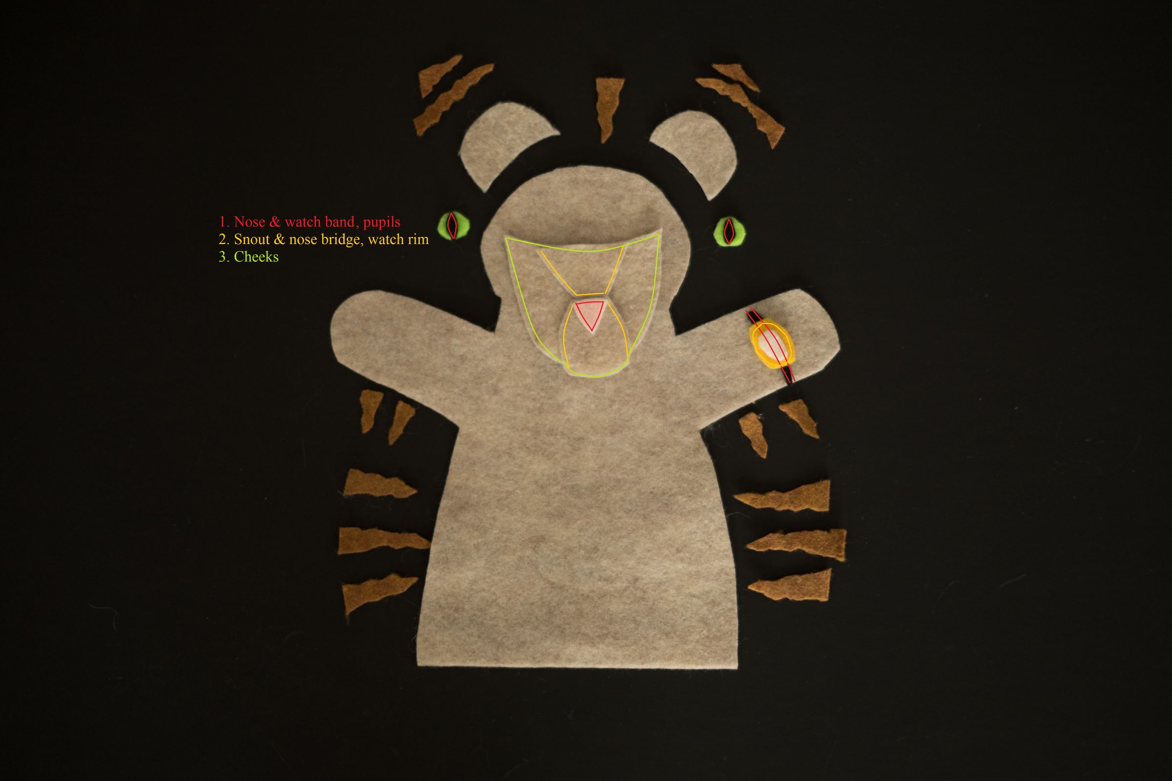 Mister Rogers' Neighborhood Felt Puppets : 6 Steps (with Pictures ...