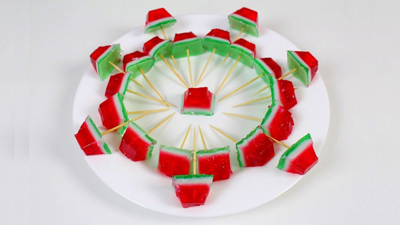 DIY Jelly Watermelon | GUMMY JELLO WATERMELON SLICES : 6 Steps (with ...