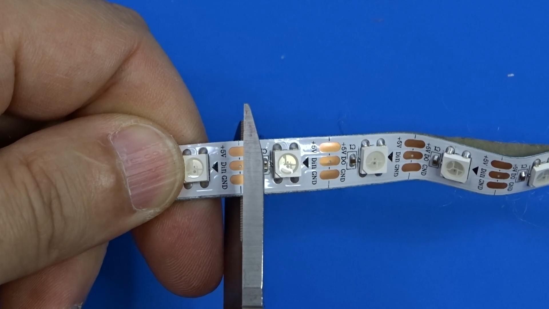 Interactive LED Cloud With Thunderstorm Effects and WiFi, Controlled ...