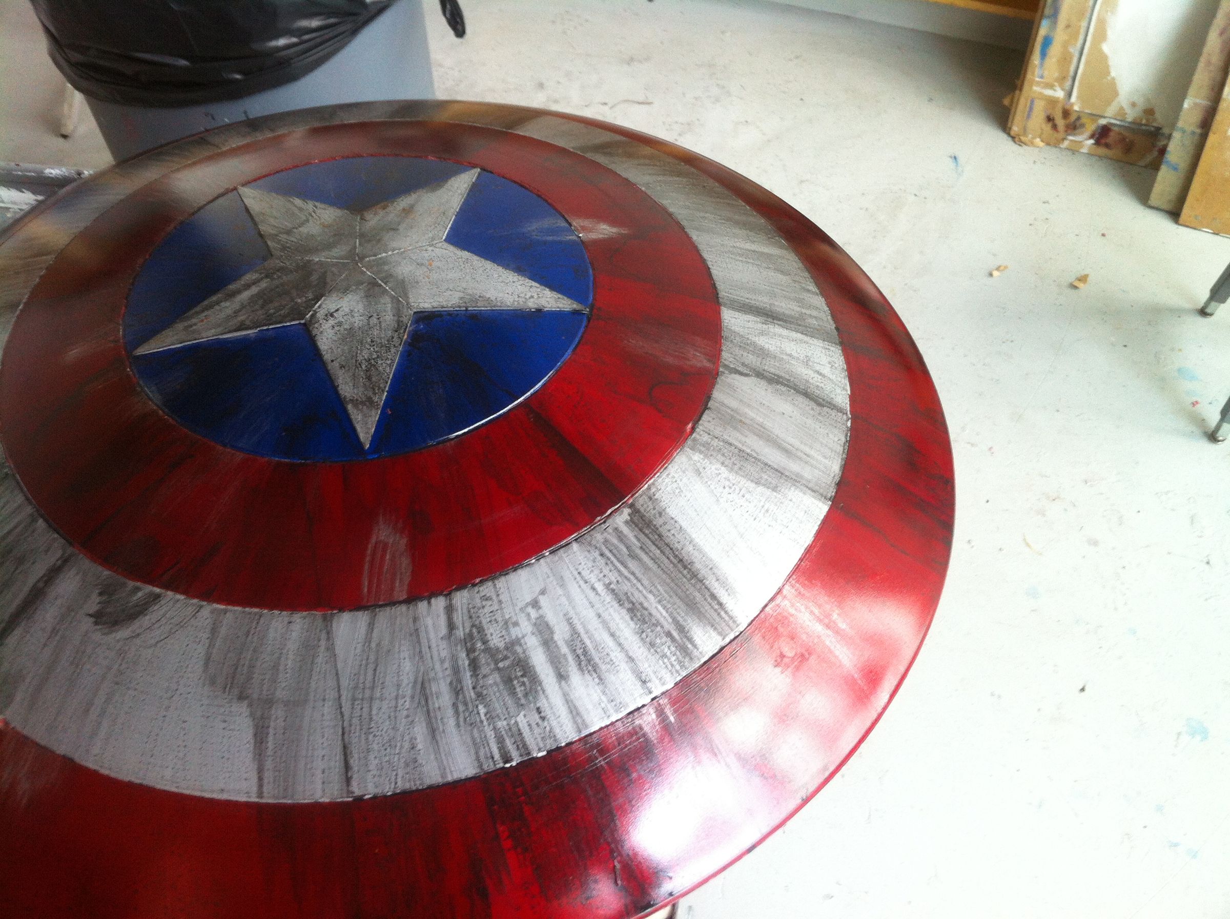 Yet Another Captain America Shield.. for Pretty Cheap. : 8 Steps (with ...