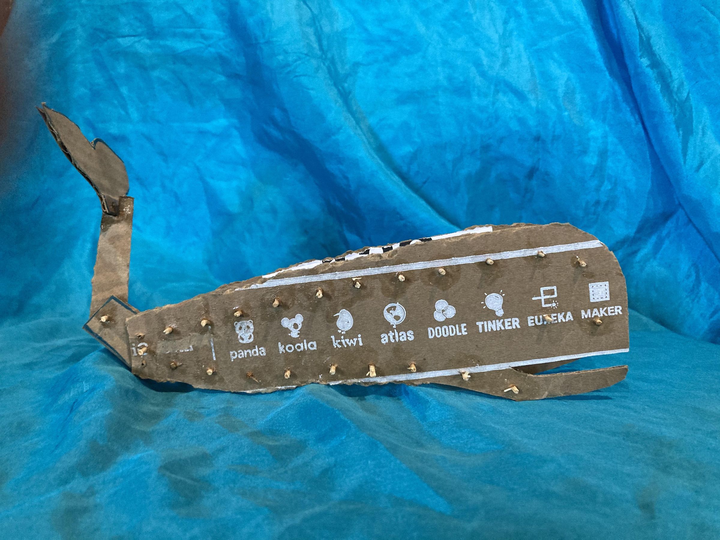 Cardboard Sperm Whale : 8 Steps - Instructables