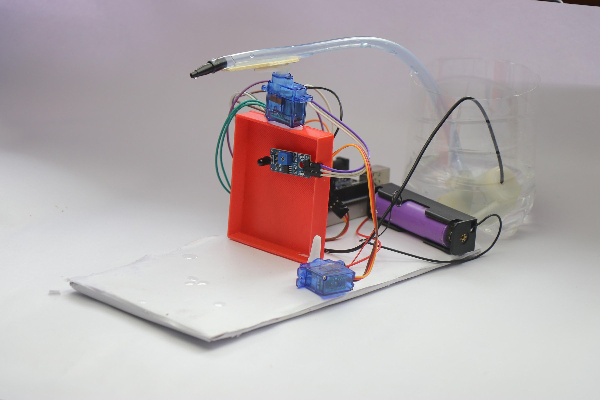 Arduino Fire Fighting Robot With Auto Extinguisher : 6 Steps (with ...