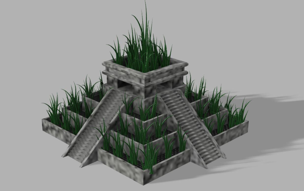 3D Printed Aztec Pyramid Plant Pot : 3 Steps - Instructables