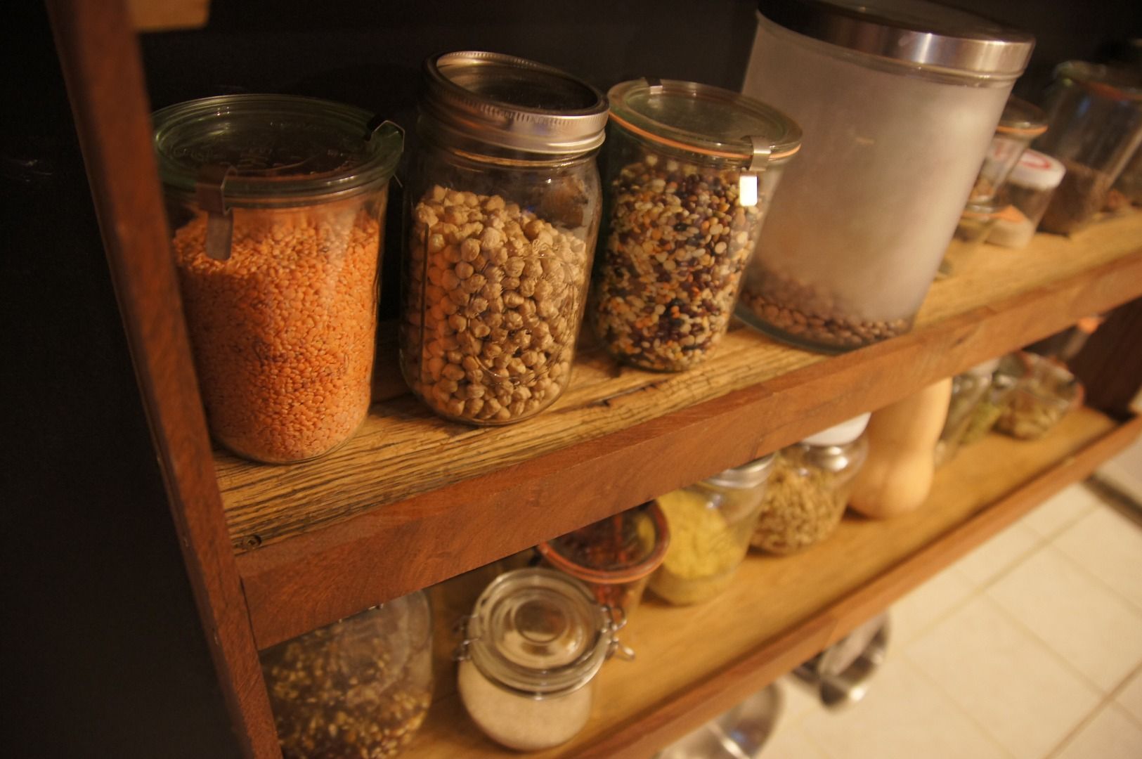 Rustic Dry Goods Shelf : 6 Steps (with Pictures) - Instructables