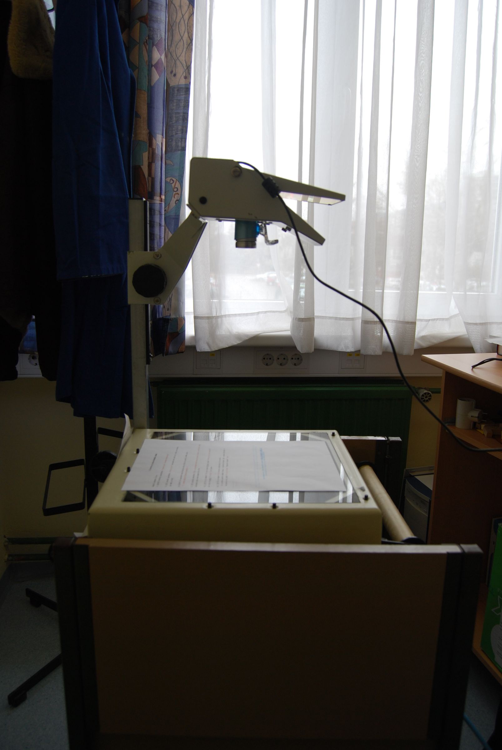 Convert Overhead Projector to Overhead/document Camera : 5 Steps ...