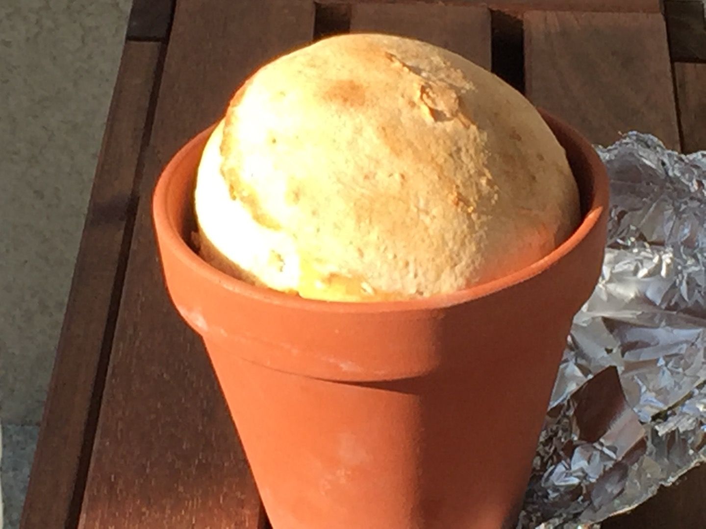 Clay Flowerpot Bread/ Camping Bread : 7 Steps (with Pictures ...