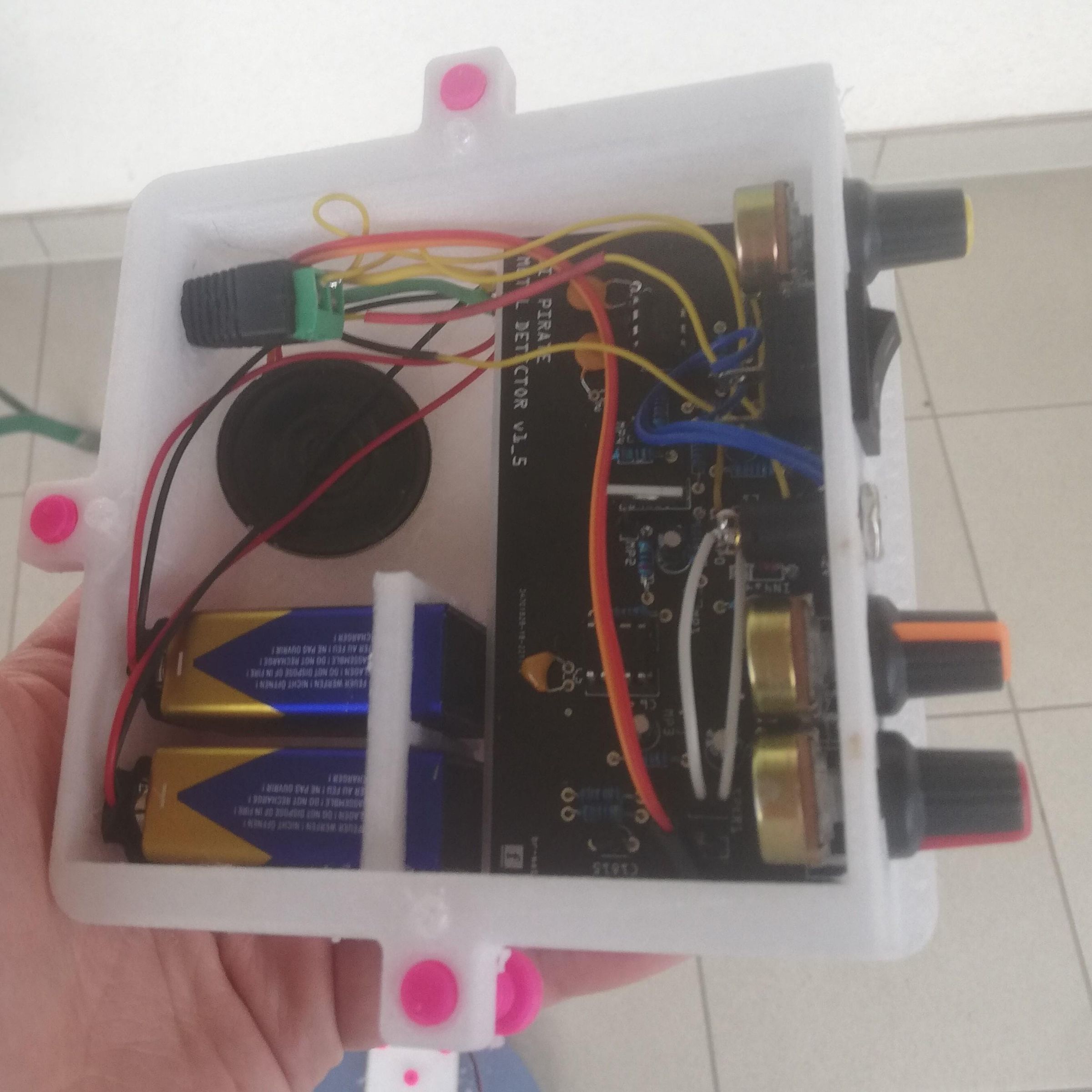DIY Pirate Metal Detector | Almost Fully 3d Printable : 13 Steps (with ...