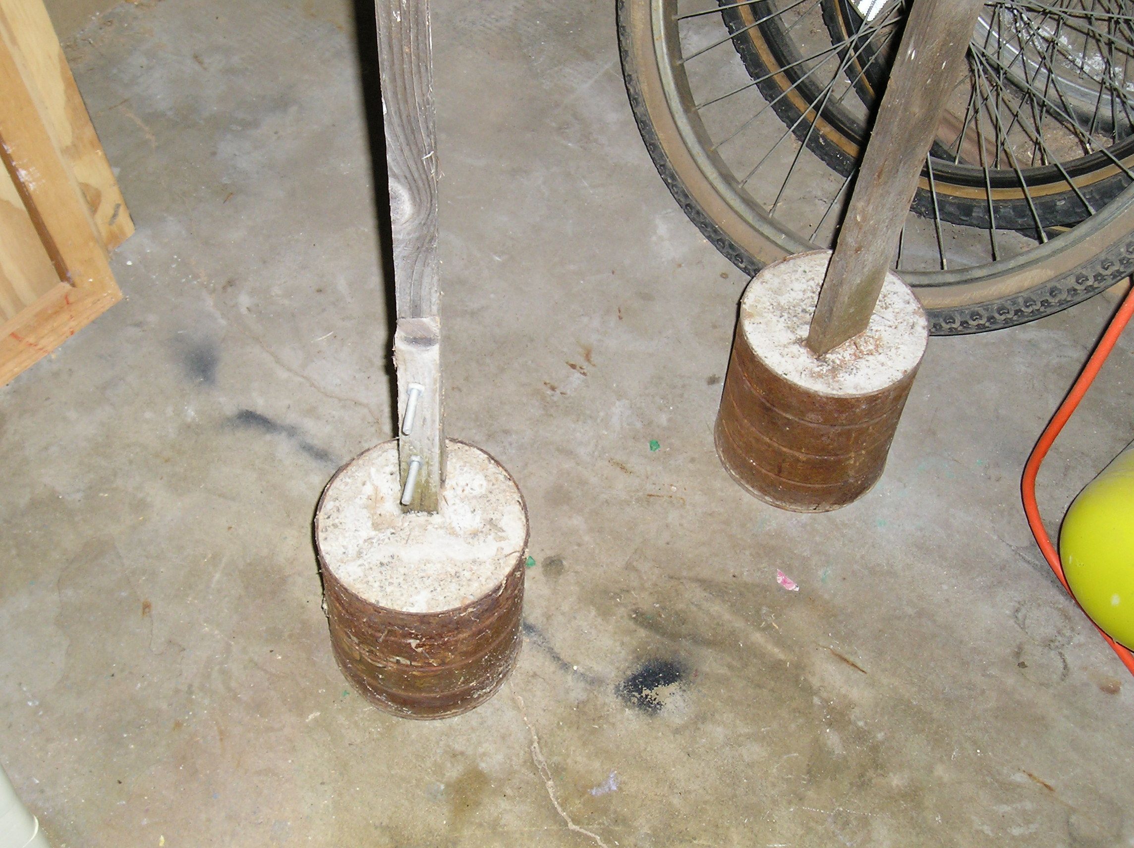 Make Indispensible, Portable, Useful Support Posts. : 6 Steps ...