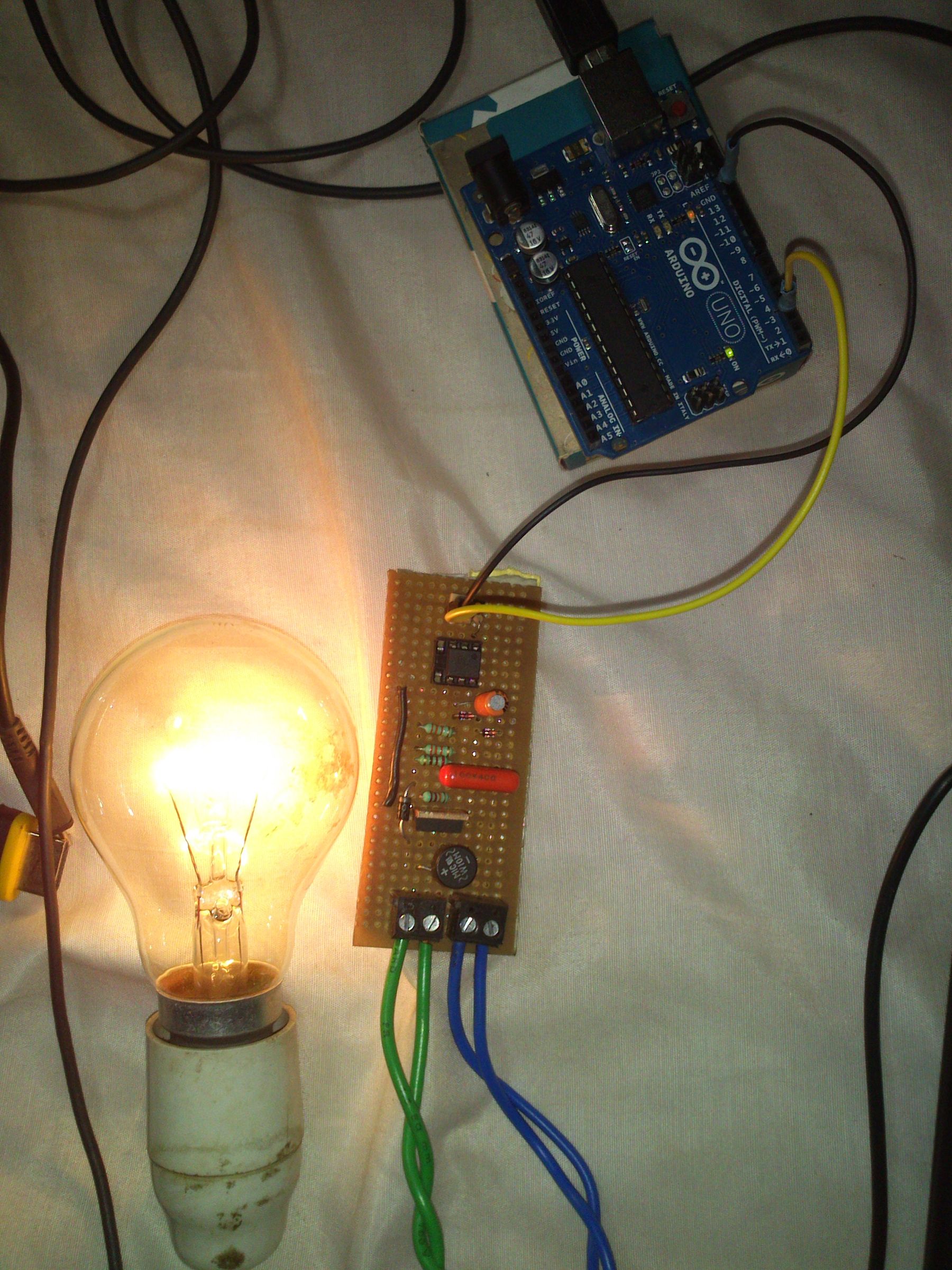 Safe and Simple AC PWM Dimmer for Arduino / Raspberry Pi : 10 Steps ...