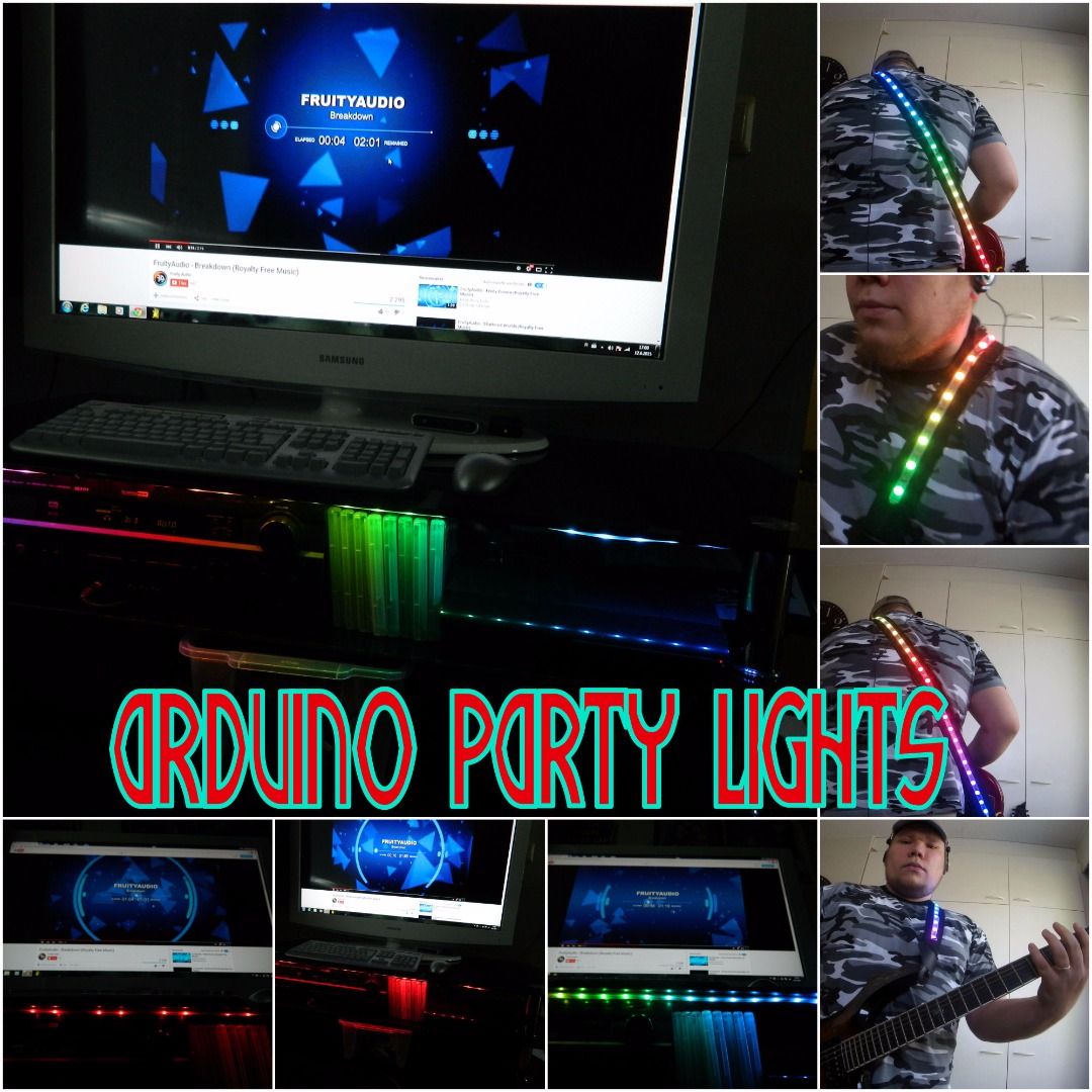 Arduino Party Lights : 10 Steps (with Pictures) - Instructables