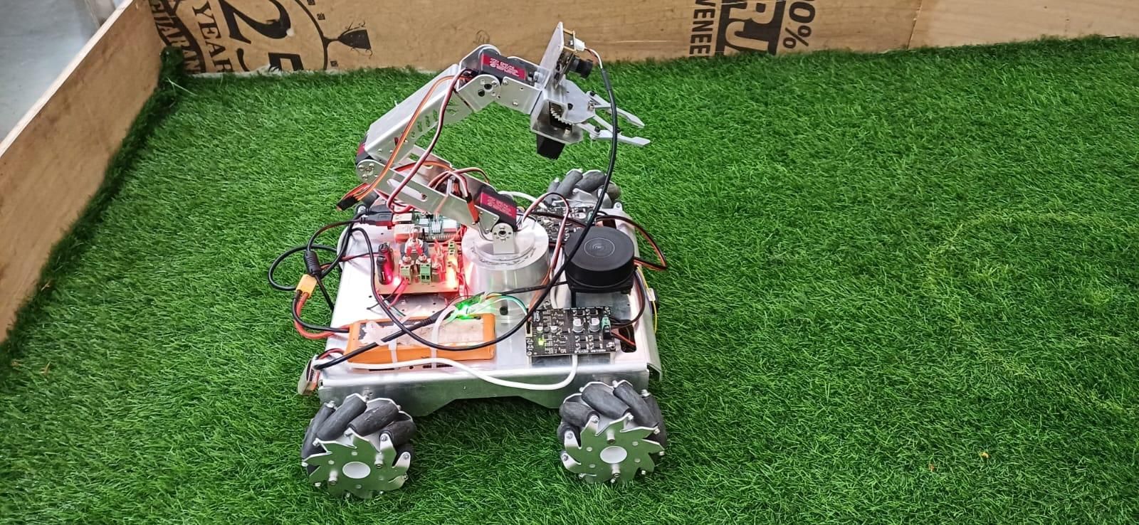 Mecanum Drive Robotic Arm Manipulator : 53 Steps (with Pictures ...