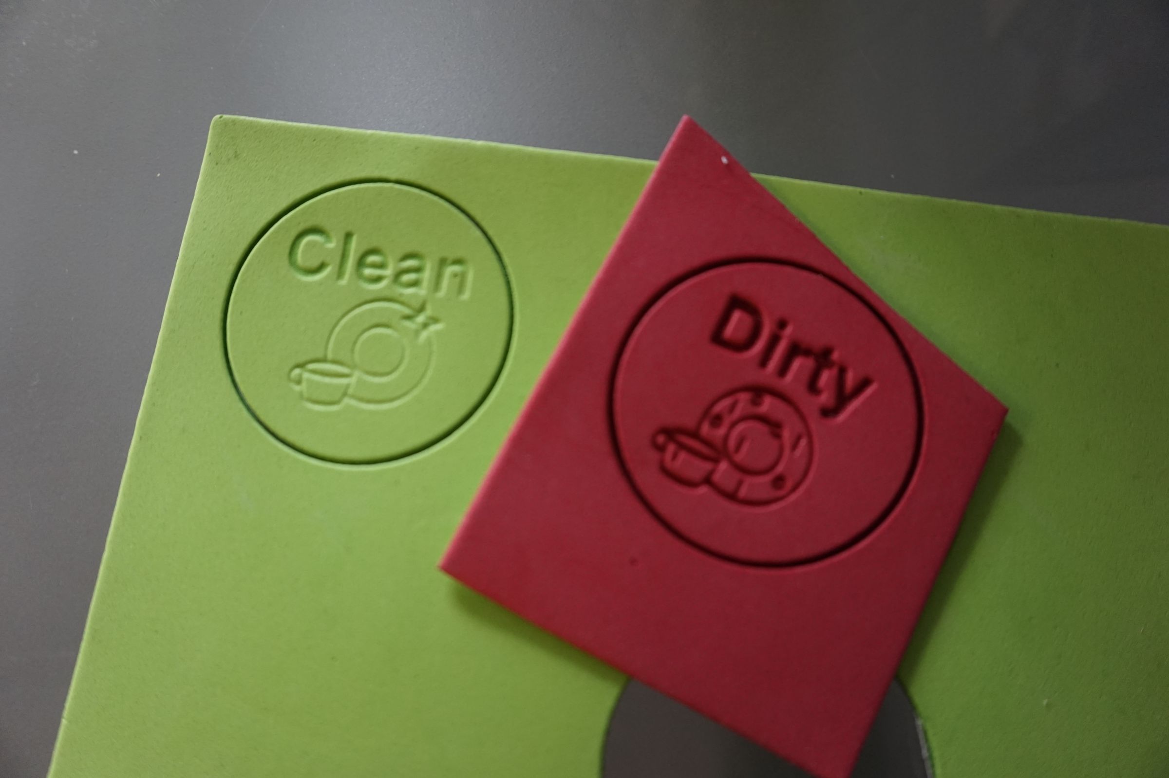 Dishwasher Clean/Dirty Magnet : 4 Steps (with Pictures) - Instructables