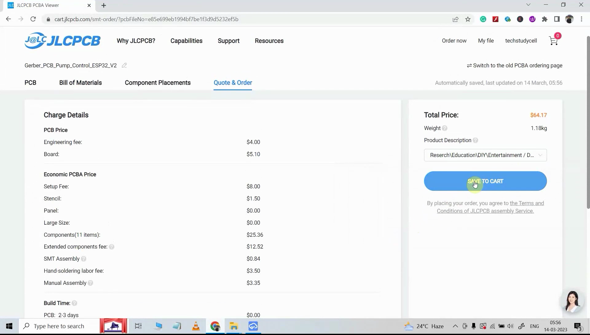 Iot Based Water Level Controller Using Esp32 Blynk 15 Steps Instructables