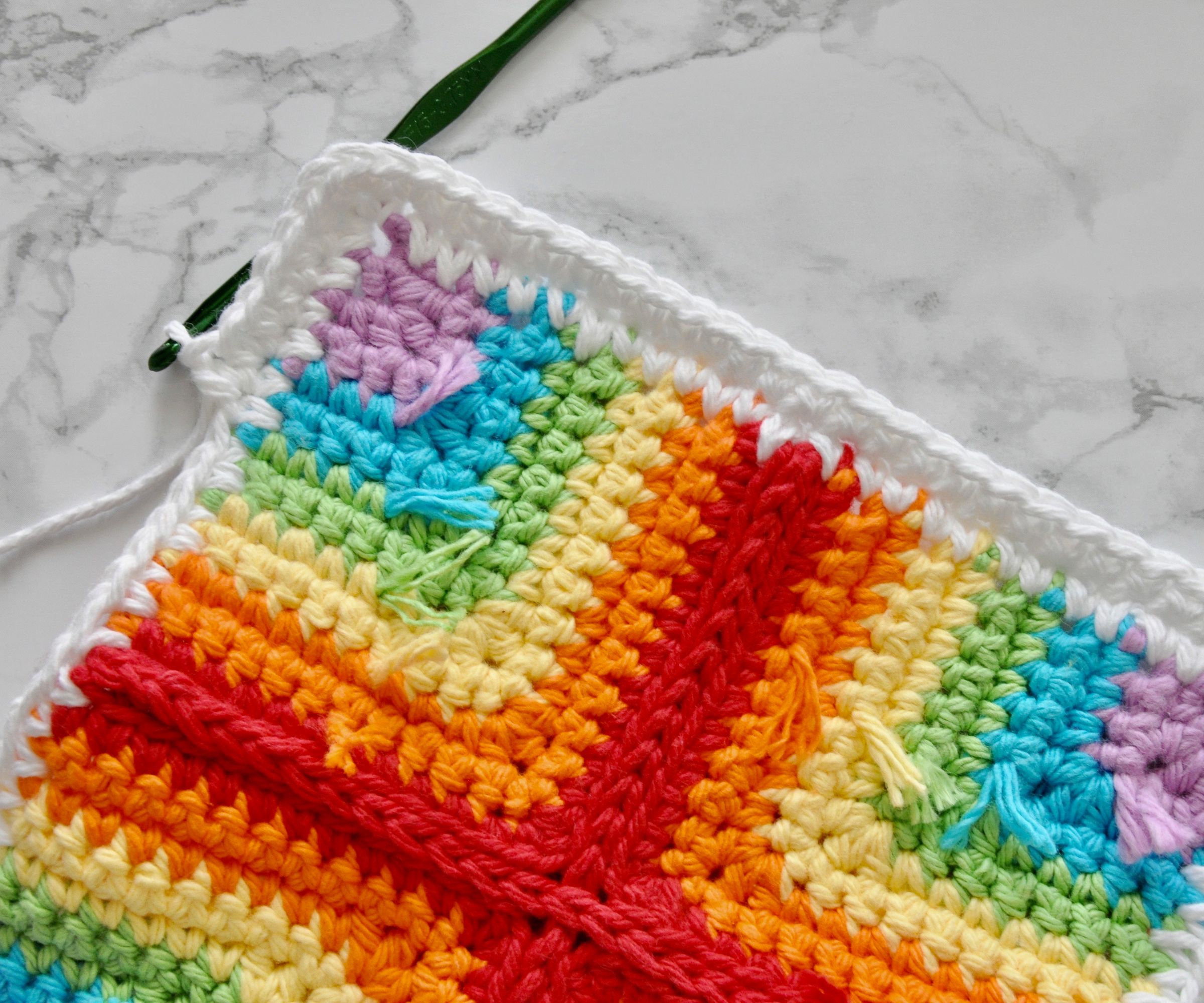 Pieced Crochet Dishcloth/Washcloth : 9 Steps (with Pictures) - Instructables