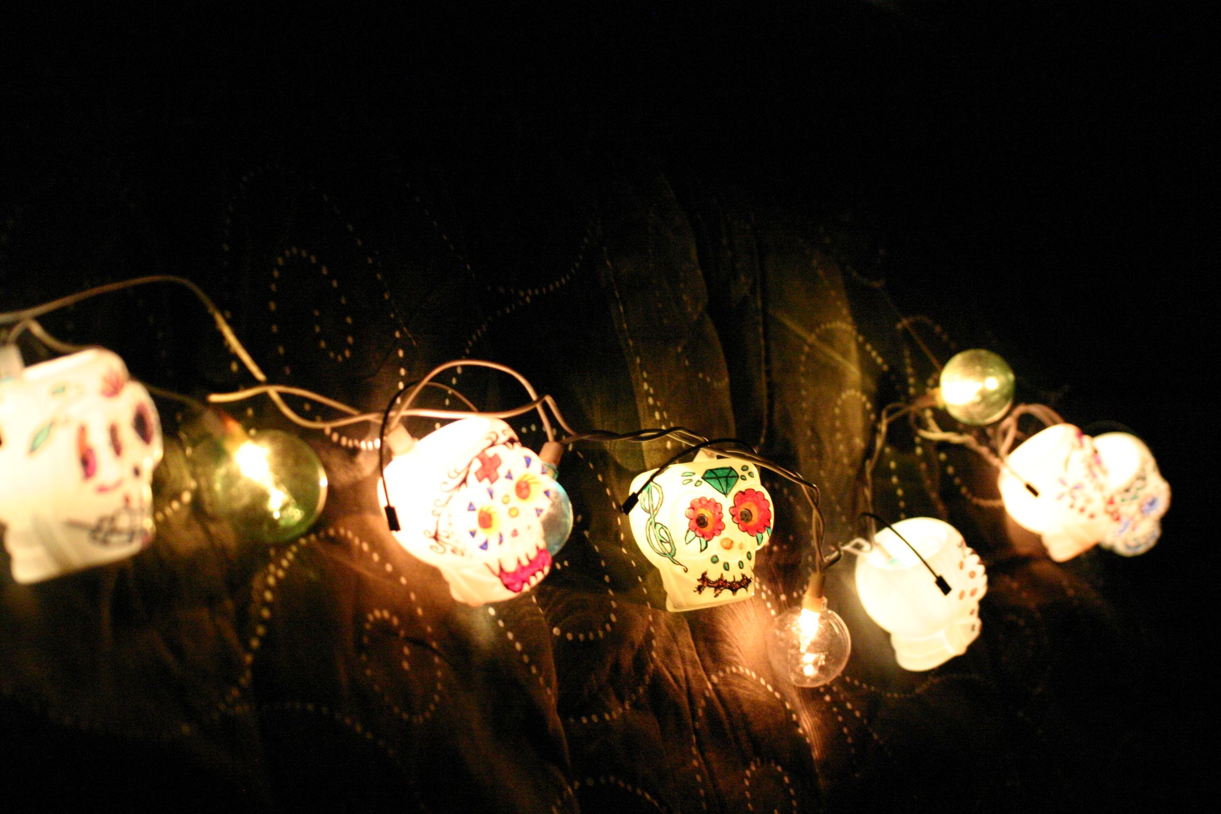 Sugar Skull String Lights : 3 Steps (with Pictures) - Instructables