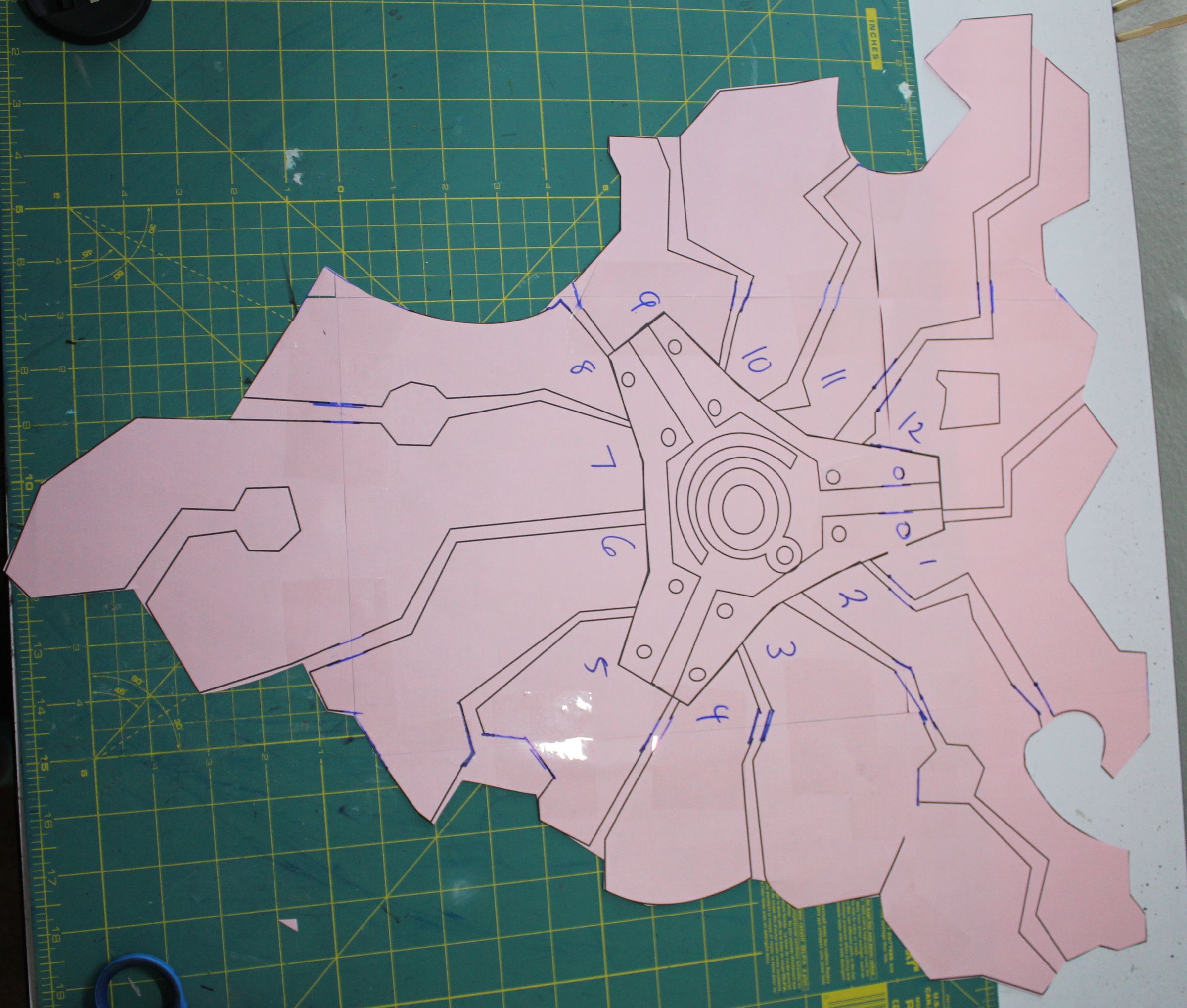 Guardian Shield From Legend of Zelda Breath of the Wild : 8 Steps (with ...