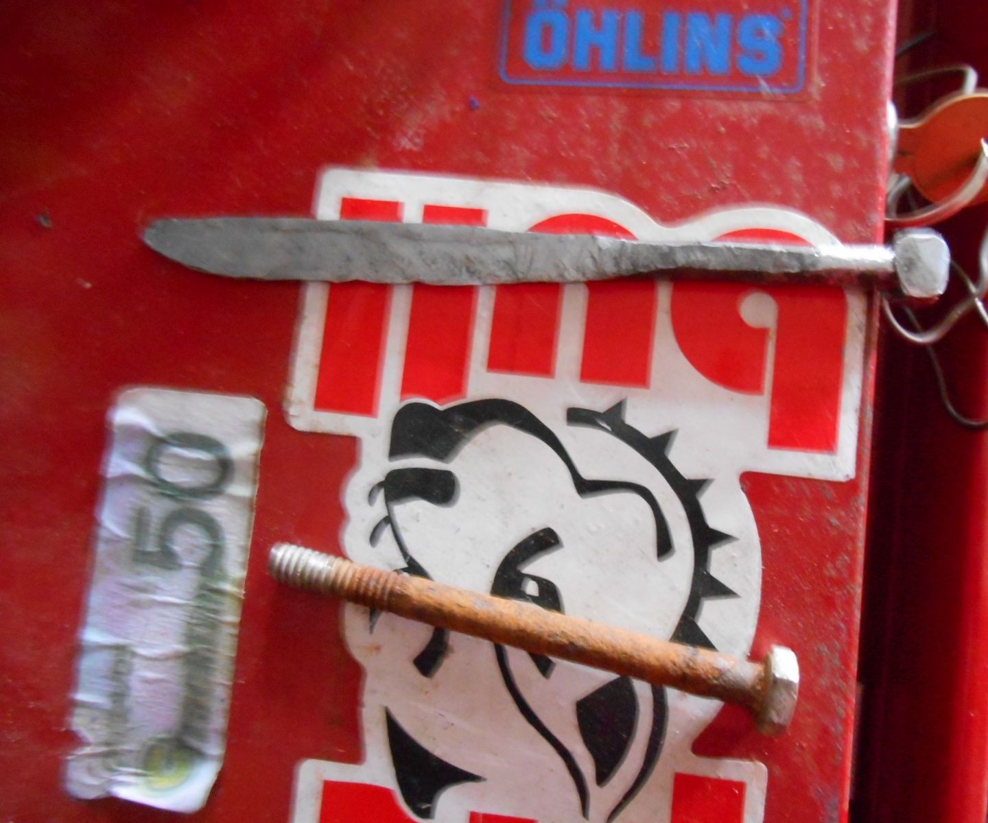 From a Bolt, to a Knife: How to Cold Forge a Knife From a Bolt Pt. 1 : ...