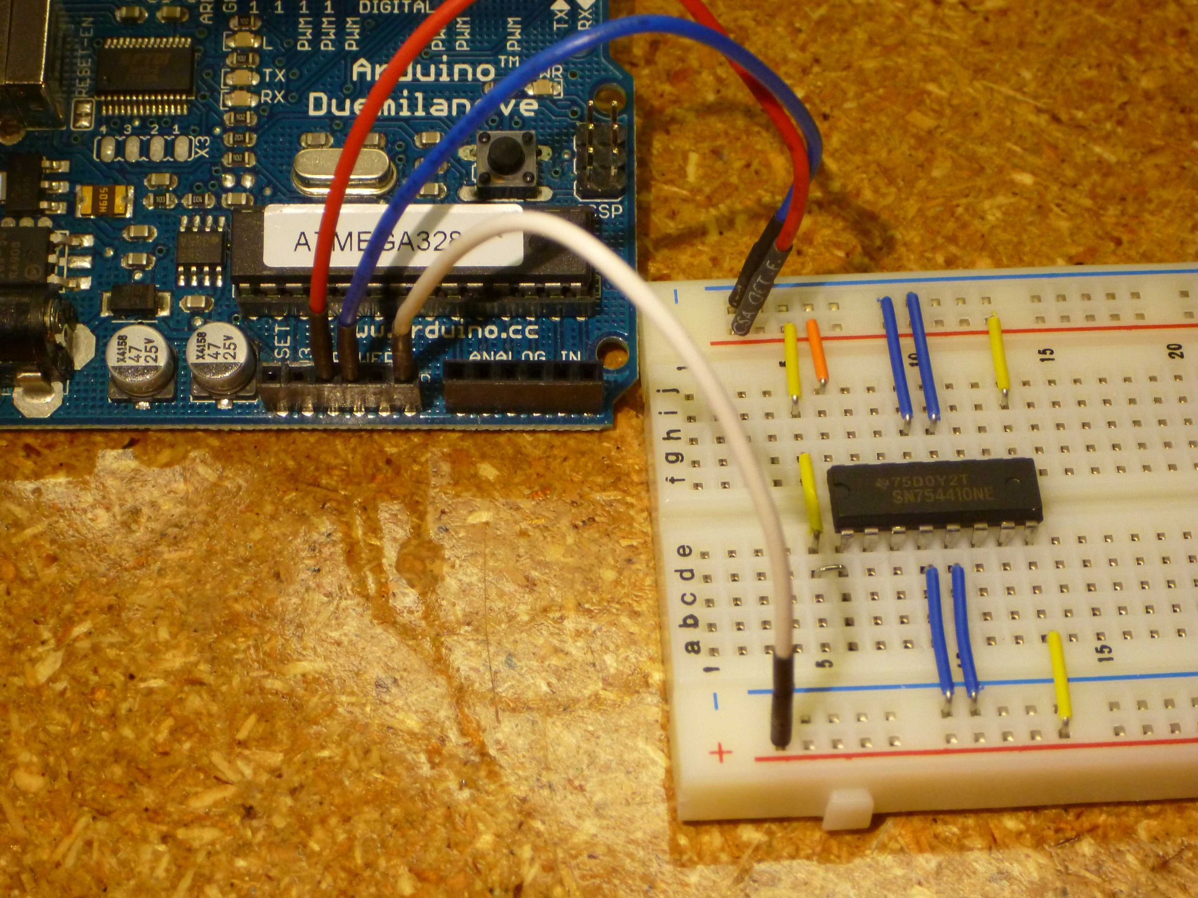 Build An Led Driver Board For Arduino (and Other Mps) Using Quad H 