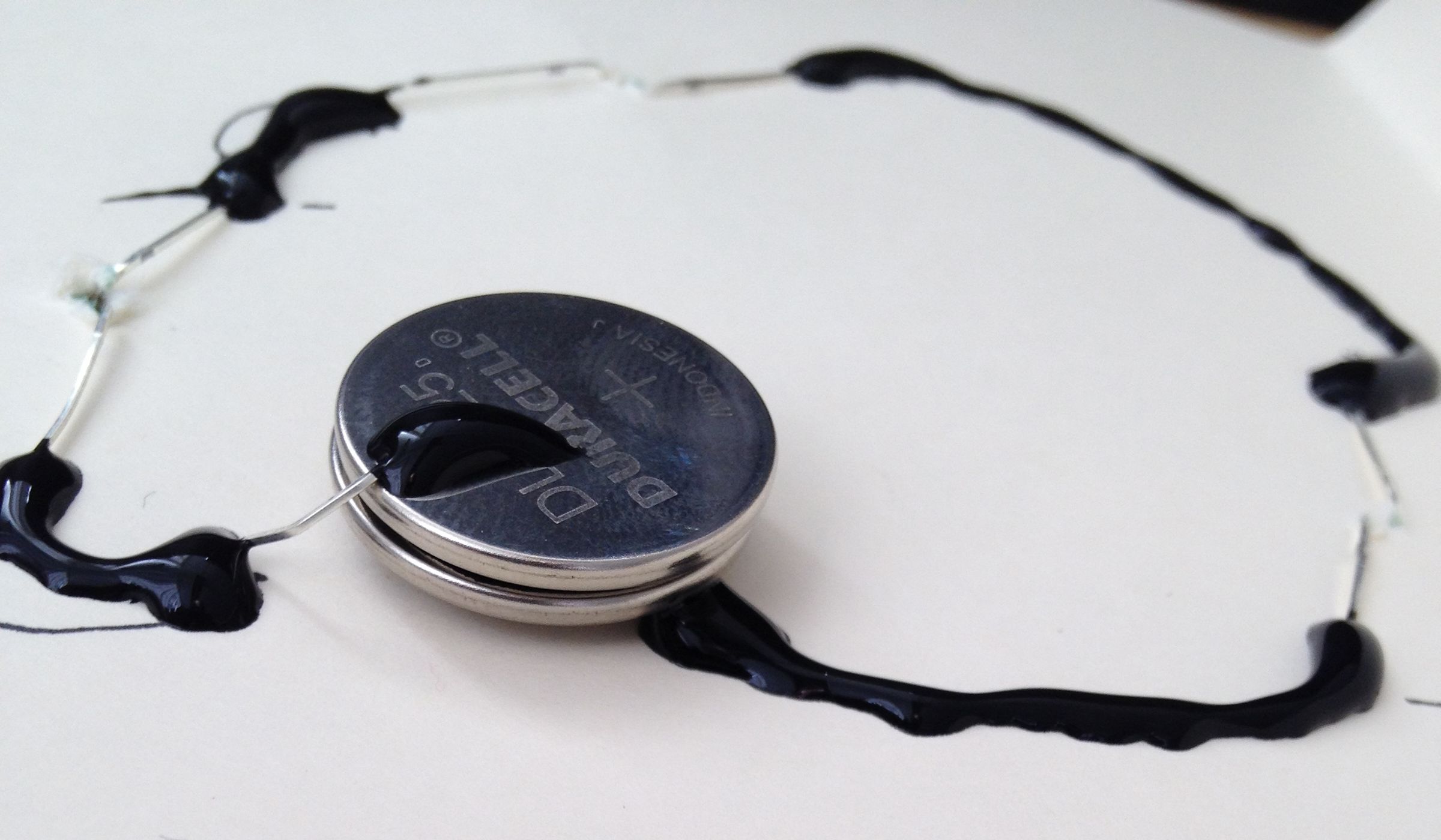 Festive Electronic Greeting Cards Using Conductive Paint : 3 Steps ...