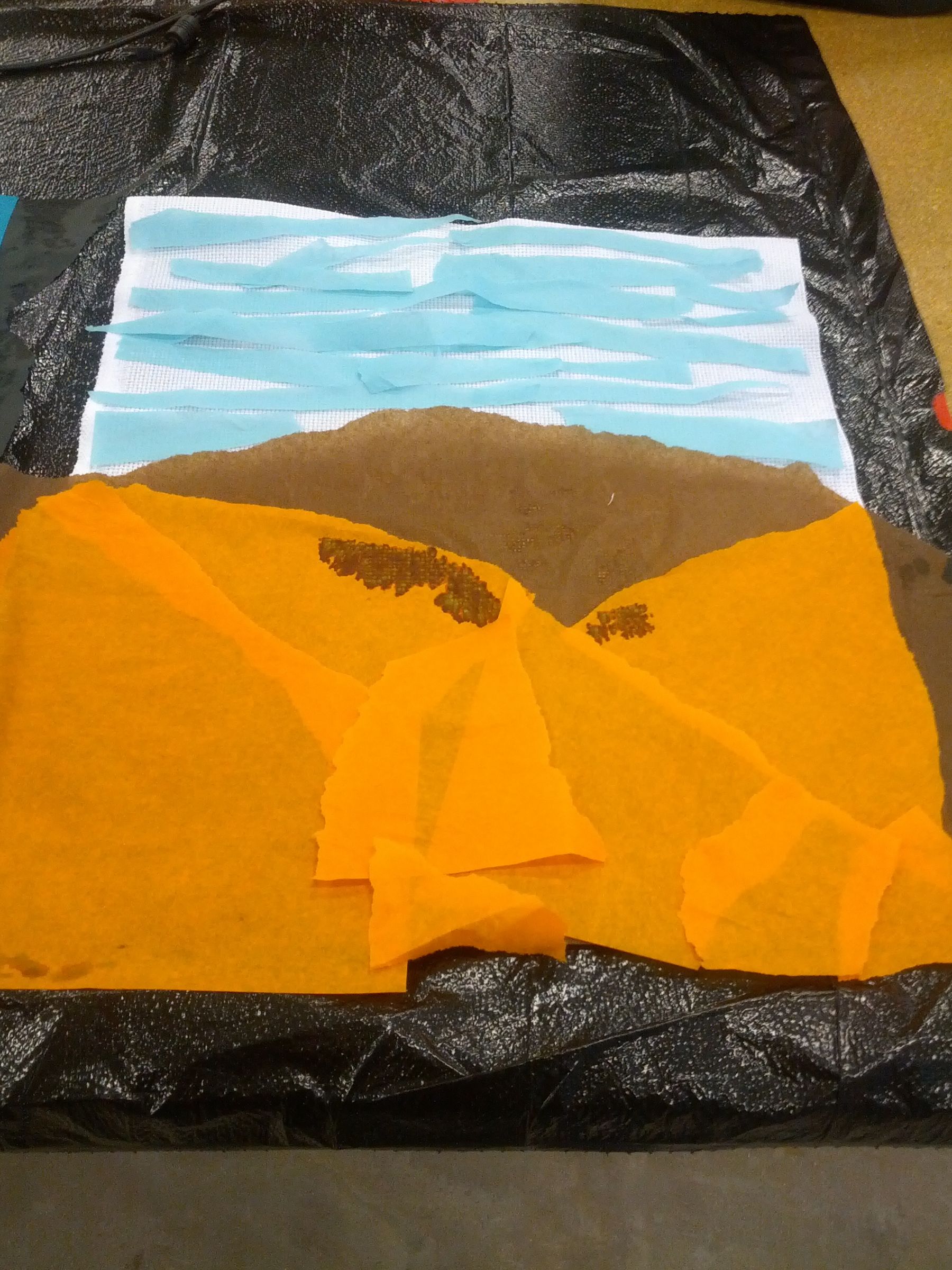 How to Dye Fabric With Tissue Paper (I Made It at TechShop!) : 5 Steps ...