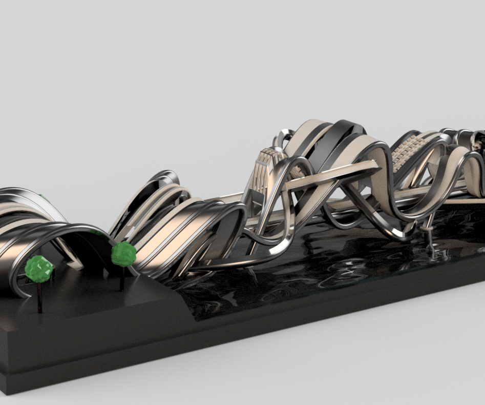 Neo-Futuristic Bridge Creation : 10 Steps - Instructables
