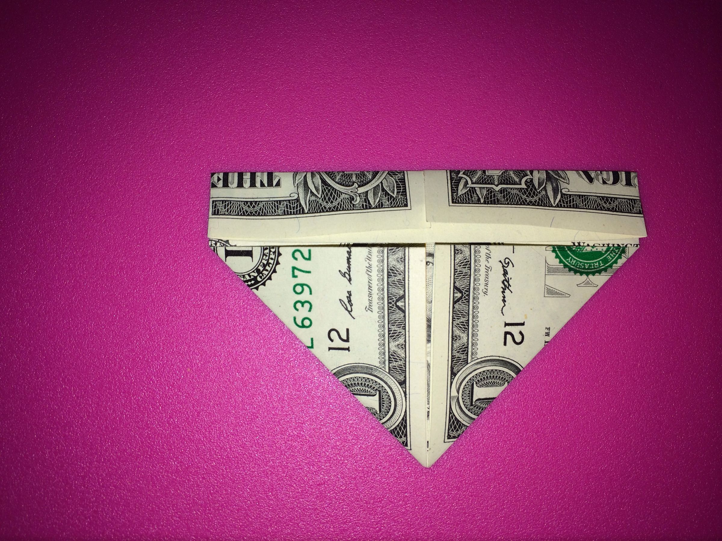 Easy Dollar Bill Origami Heart : 8 Steps - Instructables