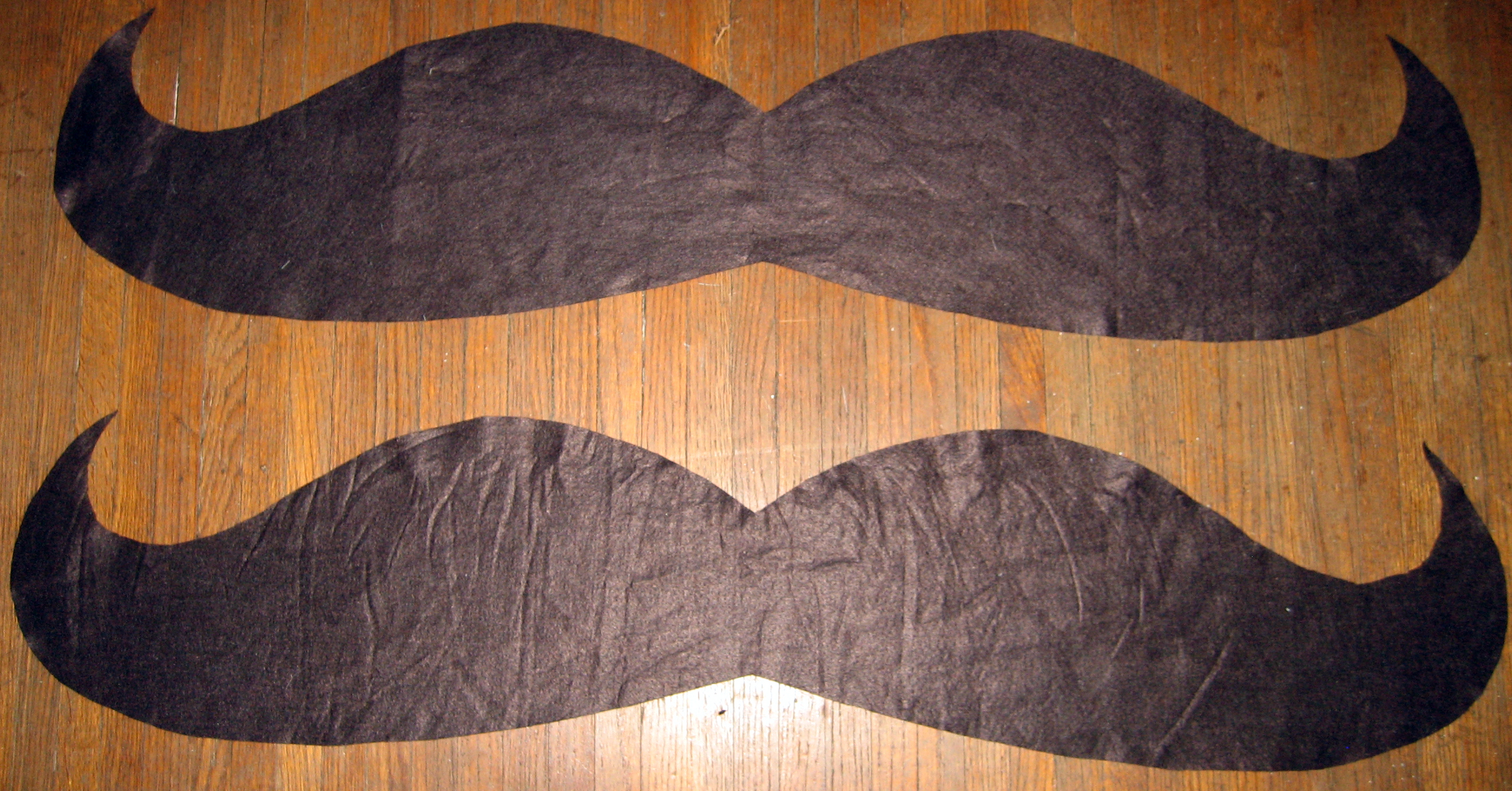 Handsew a Giant Stuffed Moustache! : 7 Steps (with Pictures ...