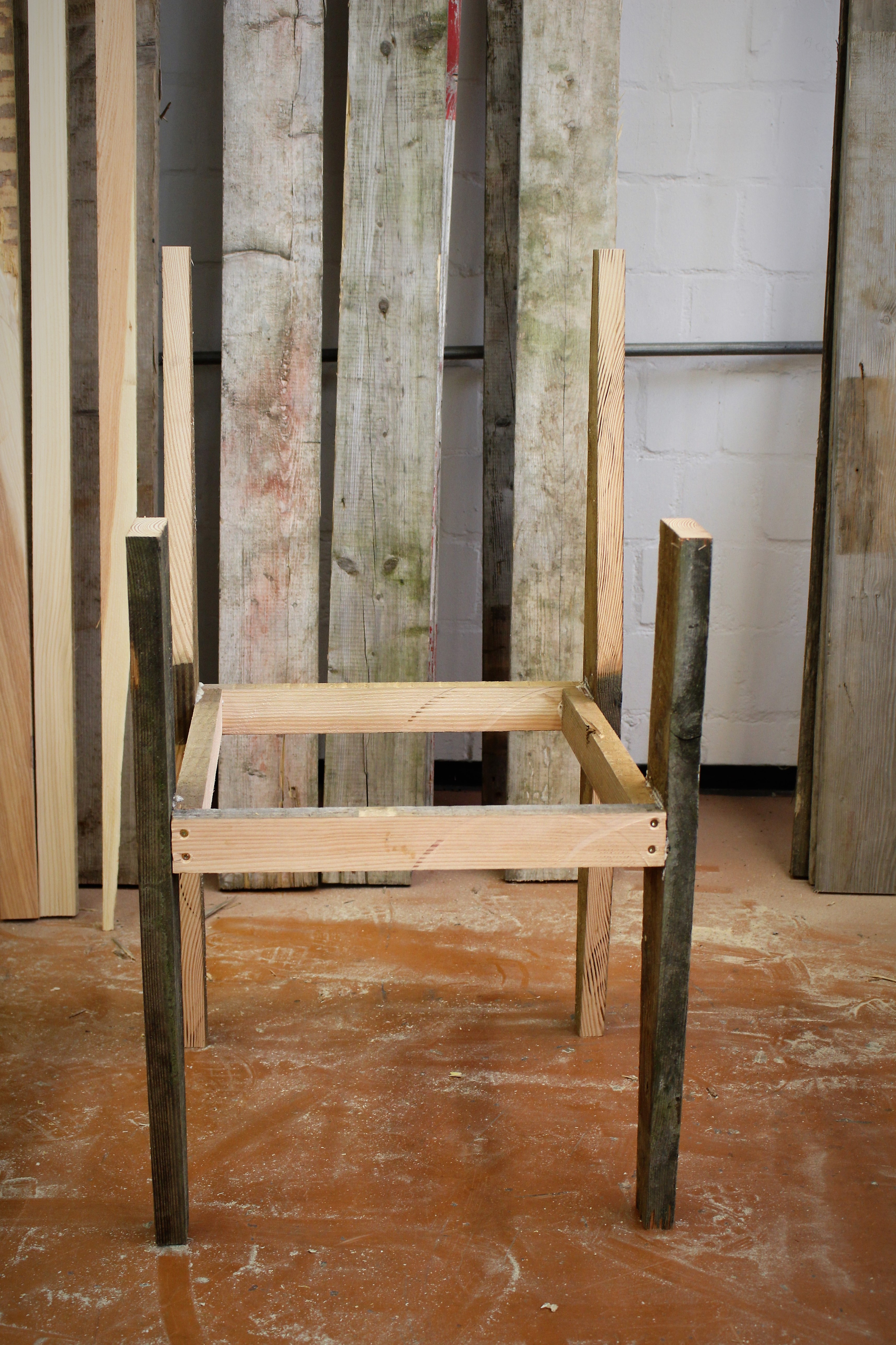 Solid Reclaimed Wood Chair : 6 Steps (with Pictures) - Instructables