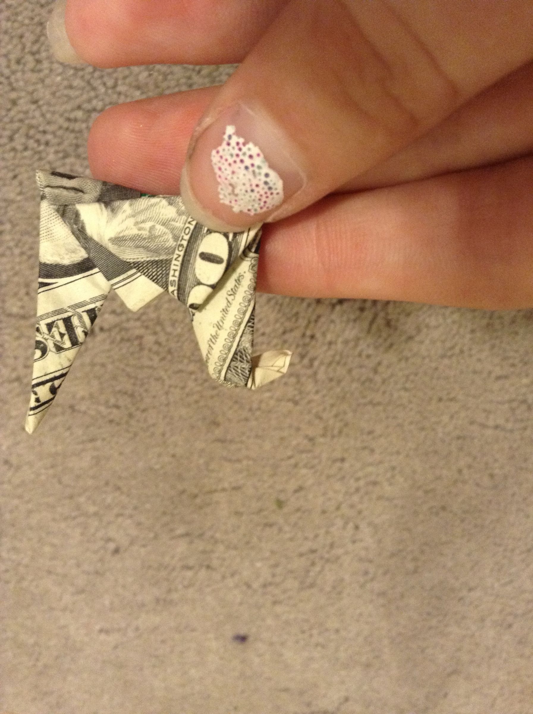 Origami Using Money : 14 Steps - Instructables