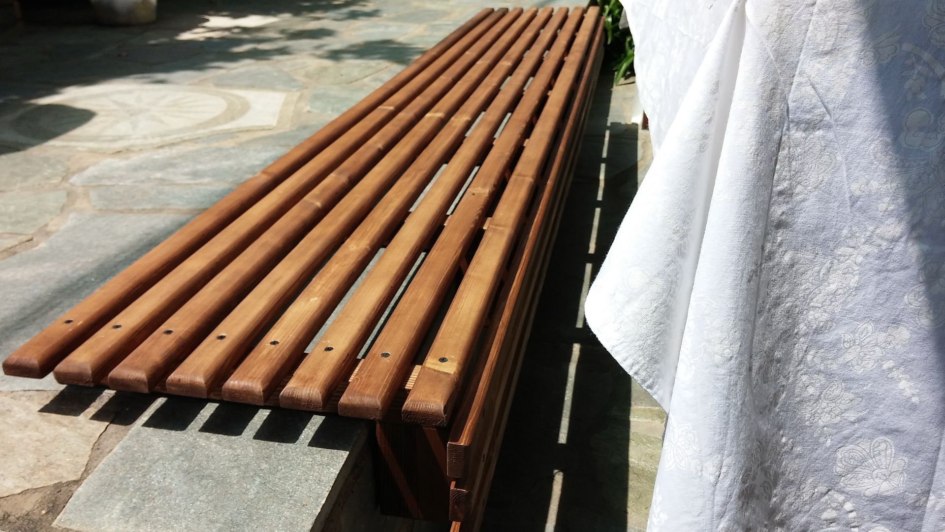Outdoor Wooden Slat Bench Seat : 20 Steps (with Pictures) - Instructables