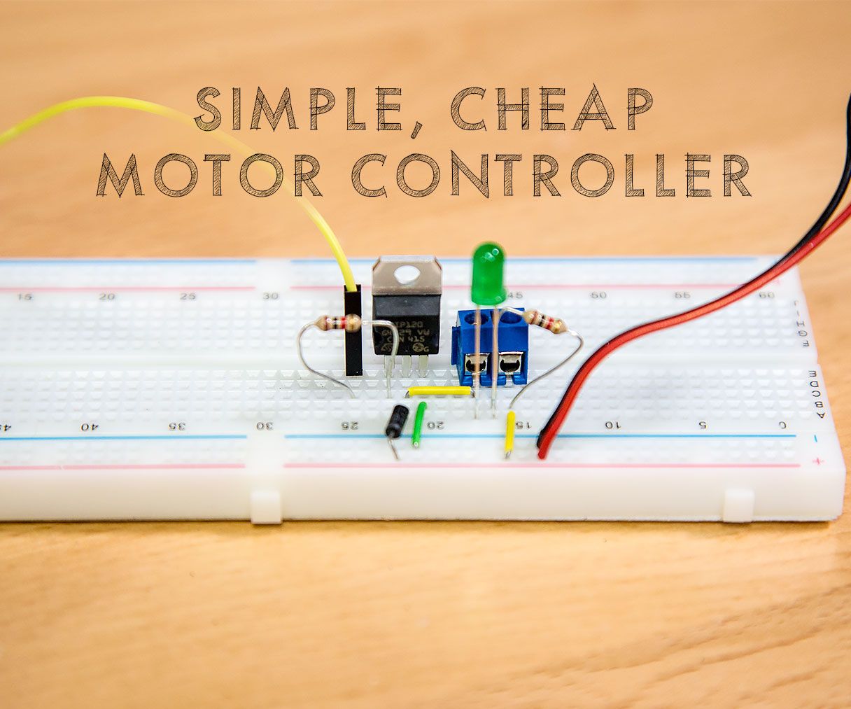 Simple, Cheap Motor Controller : 4 Steps (with Pictures) - Instructables