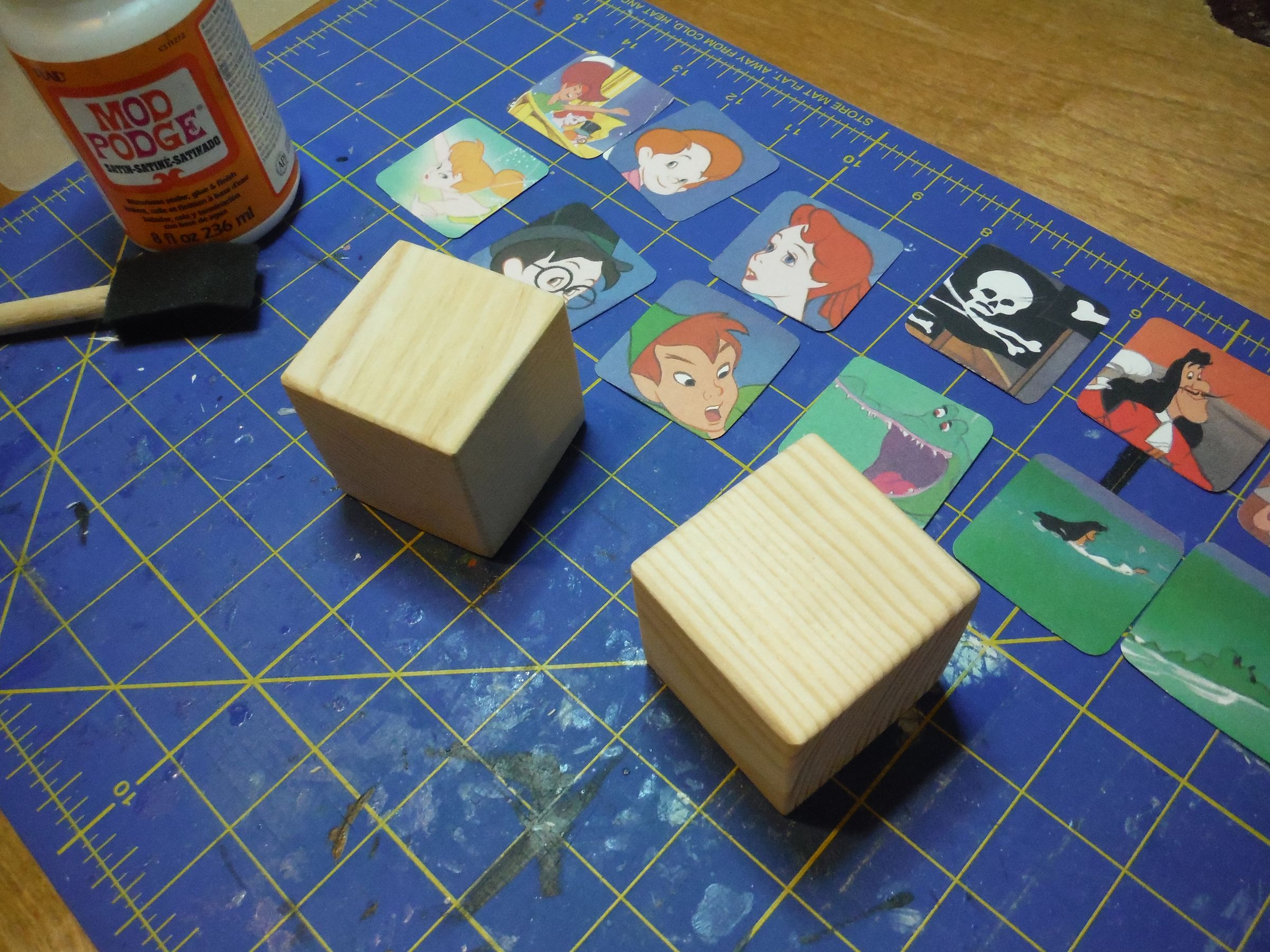 Bibliophile's Baby Gift: Wooden Story Book Blocks : 6 Steps (with ...