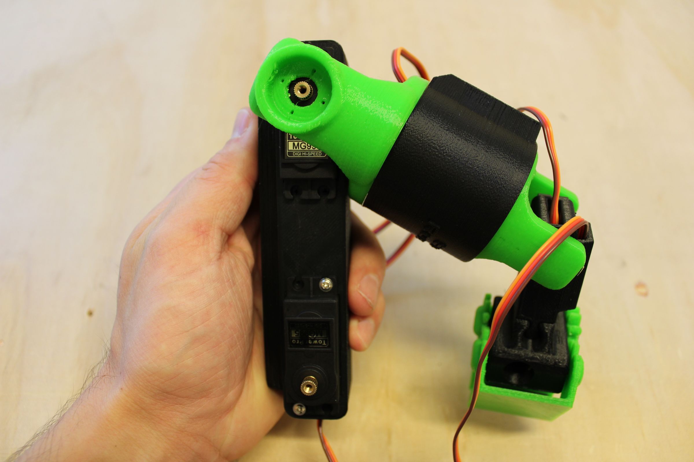 LittleArm Big: a Large 3D Printed Arduino Robot Arm : 19 Steps (with ...